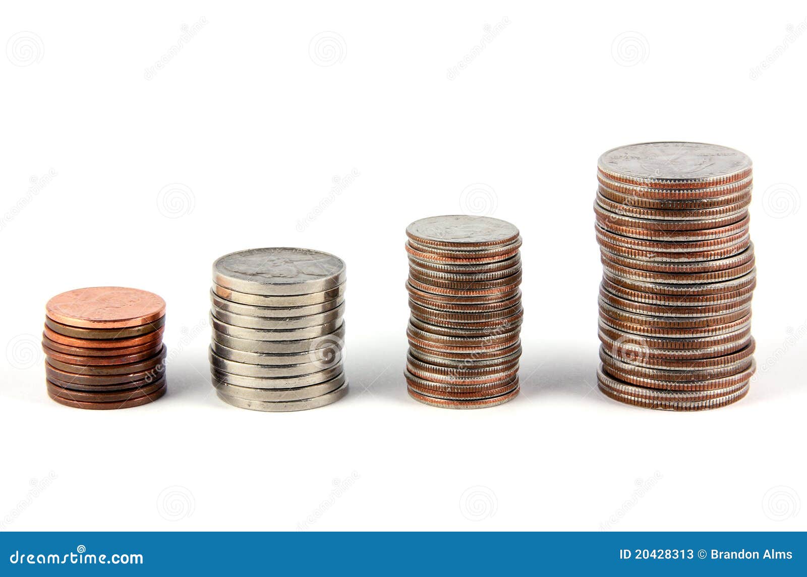 Financial Gain stock image. Image of macro, grow, rising - 20428313