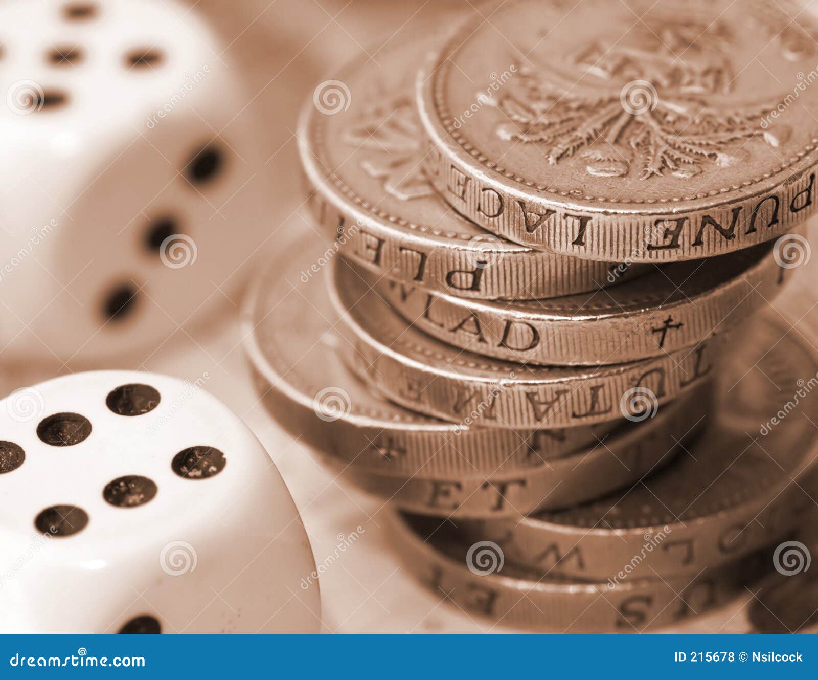 Financial Gamble stock photo. Image of five, notes, risk - 215678