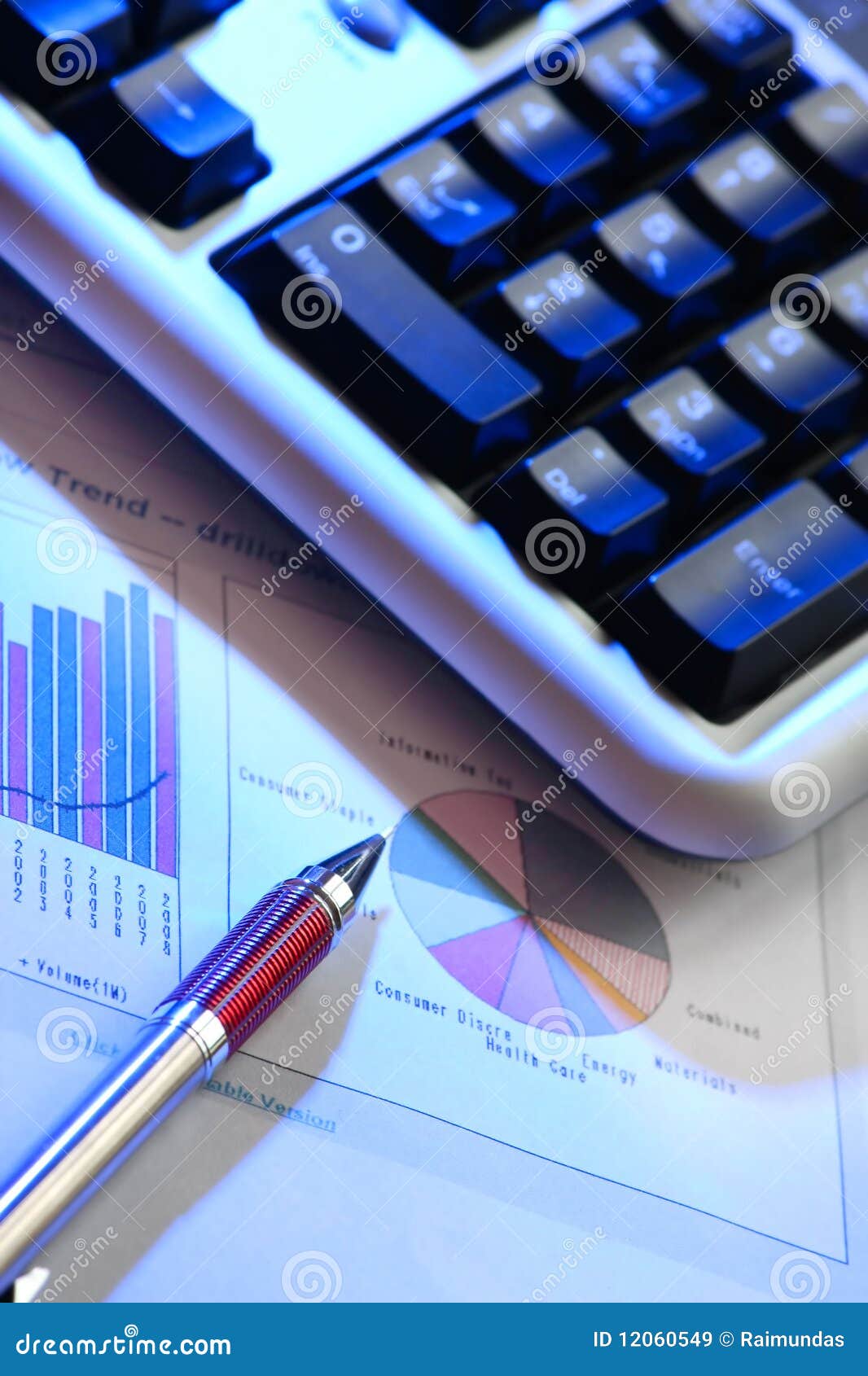 Financial Graph stock image. Image of data, finances - 12060549