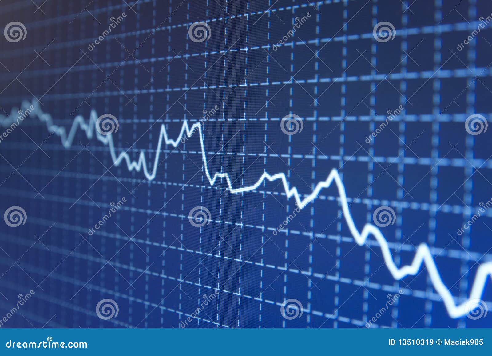 Financial graph stock image. Image of close, arrow, development - 13510319