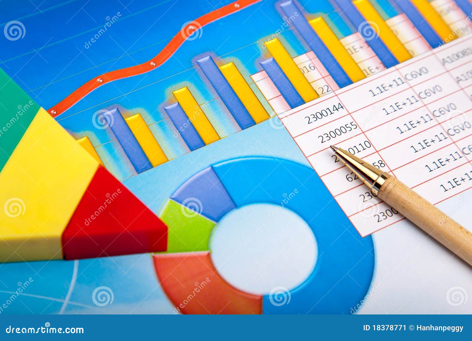 Financial graph stock image. Image of collection, chart - 18378771