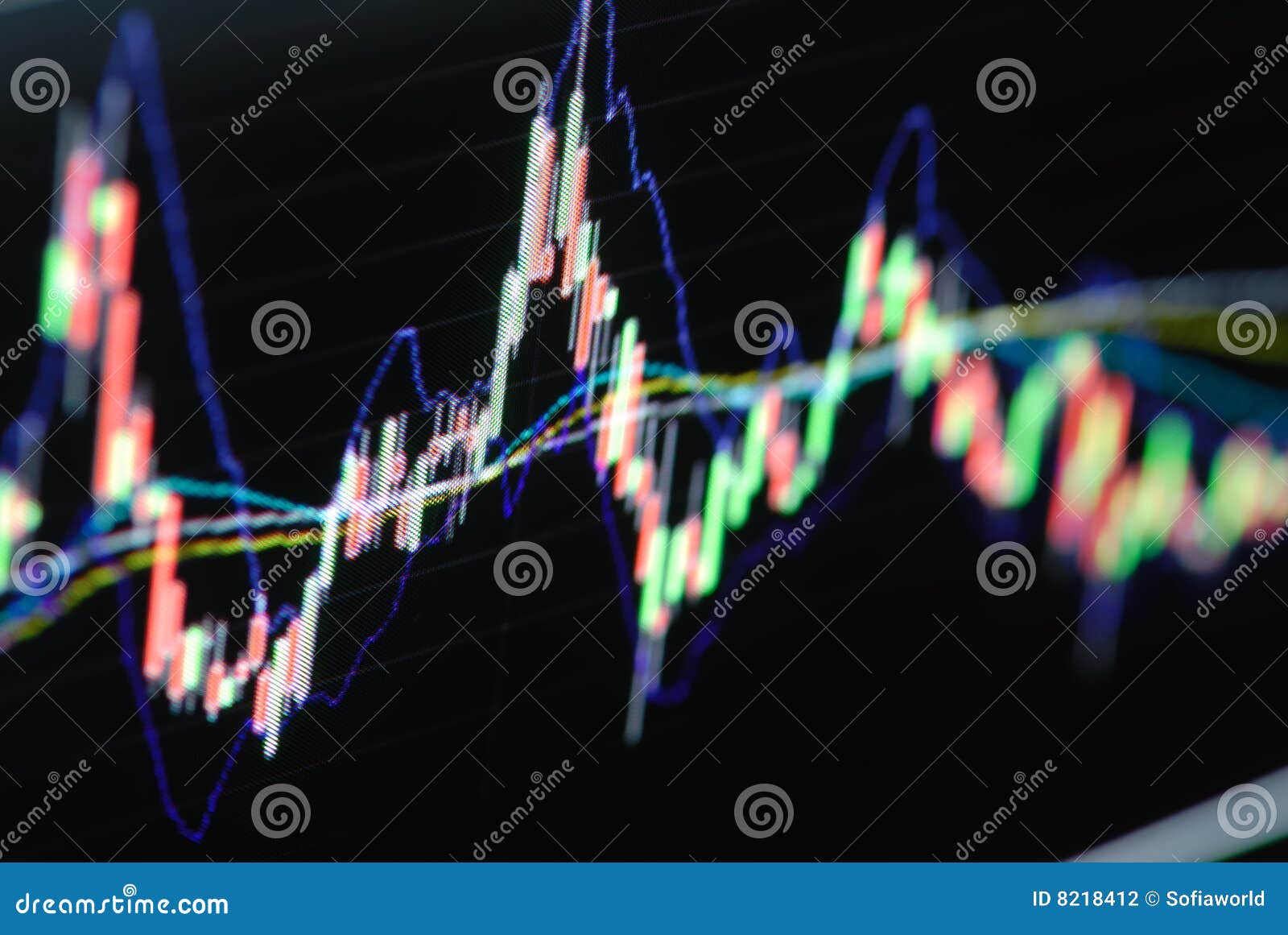 Financial graph stock photo. Image of capital, analyzing - 8218412
