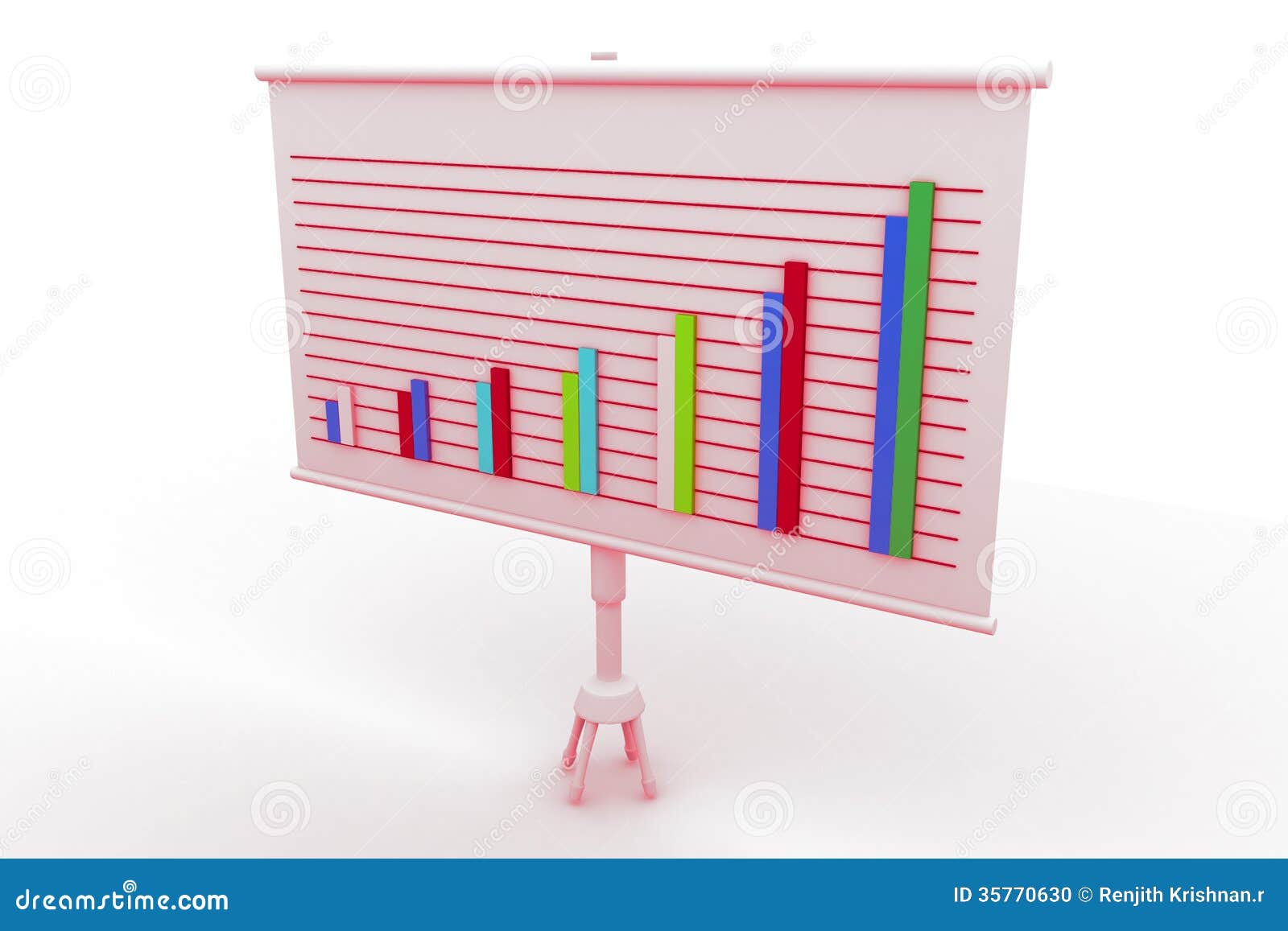 The Graph On The Board Stock Photo | CartoonDealer.com #52524426