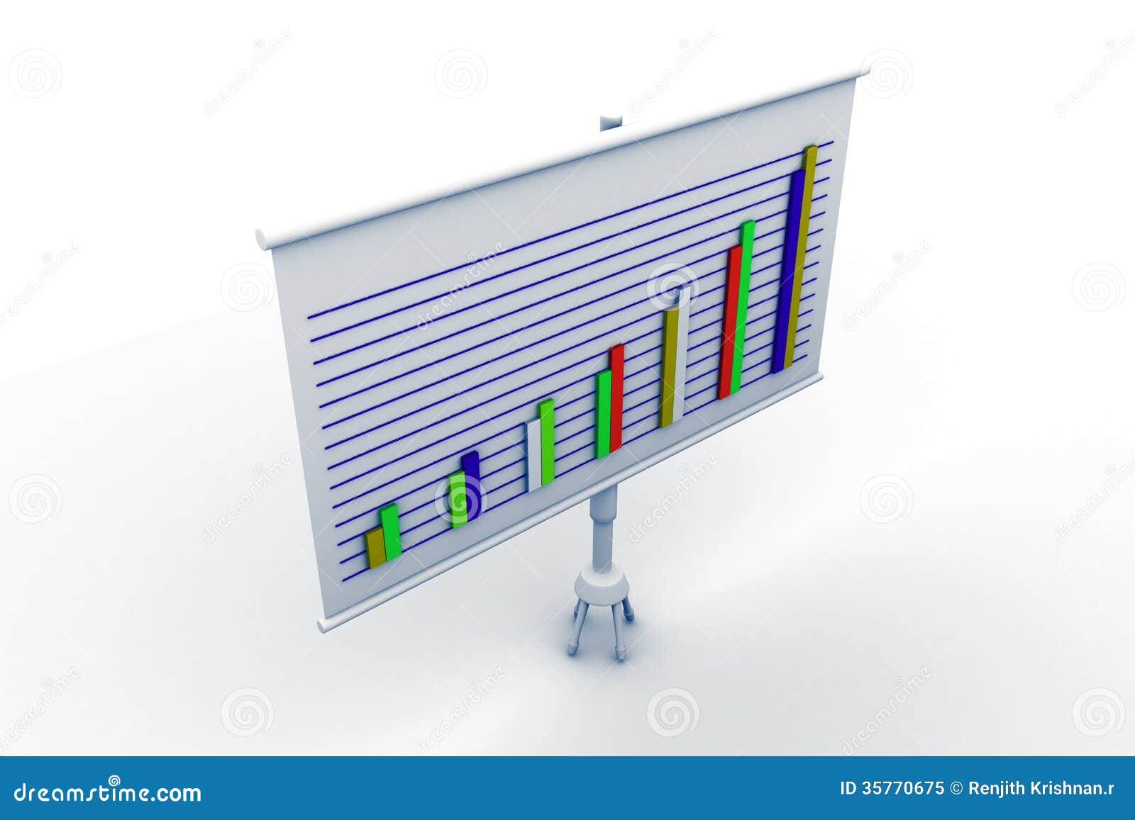 The Graph On The Board Stock Photo | CartoonDealer.com #52524426
