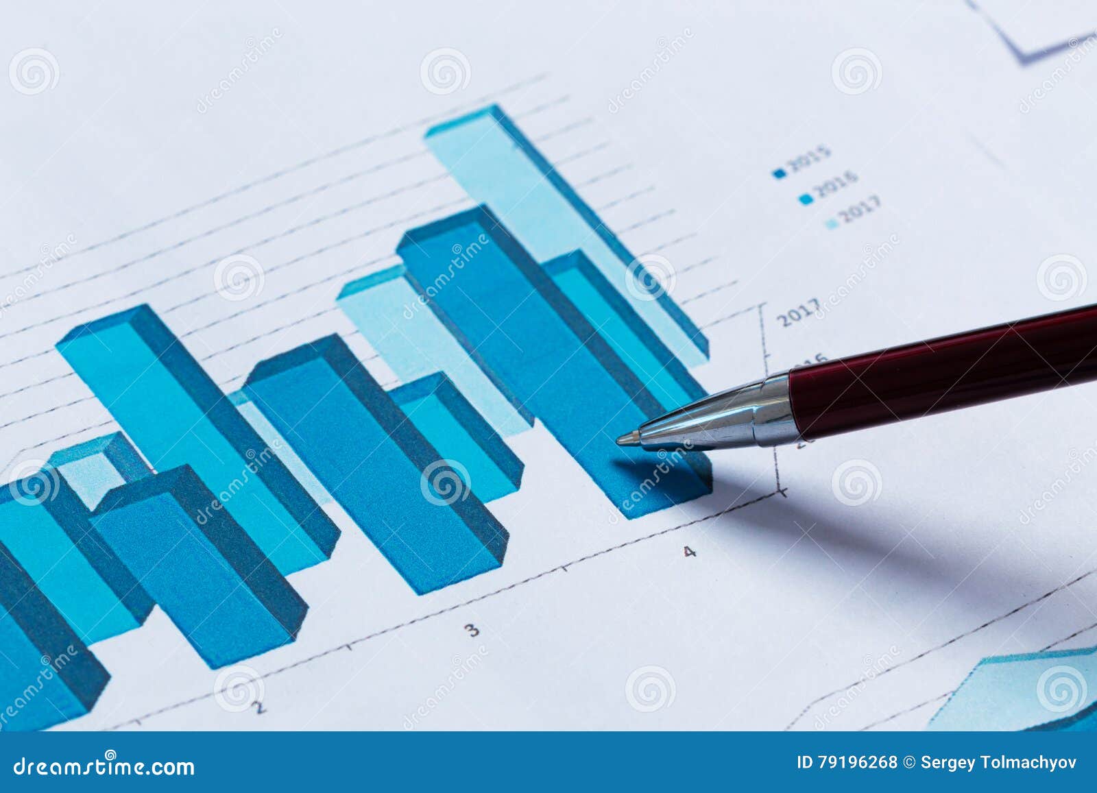 Financial graph and chart stock photo. Image of market - 79196268