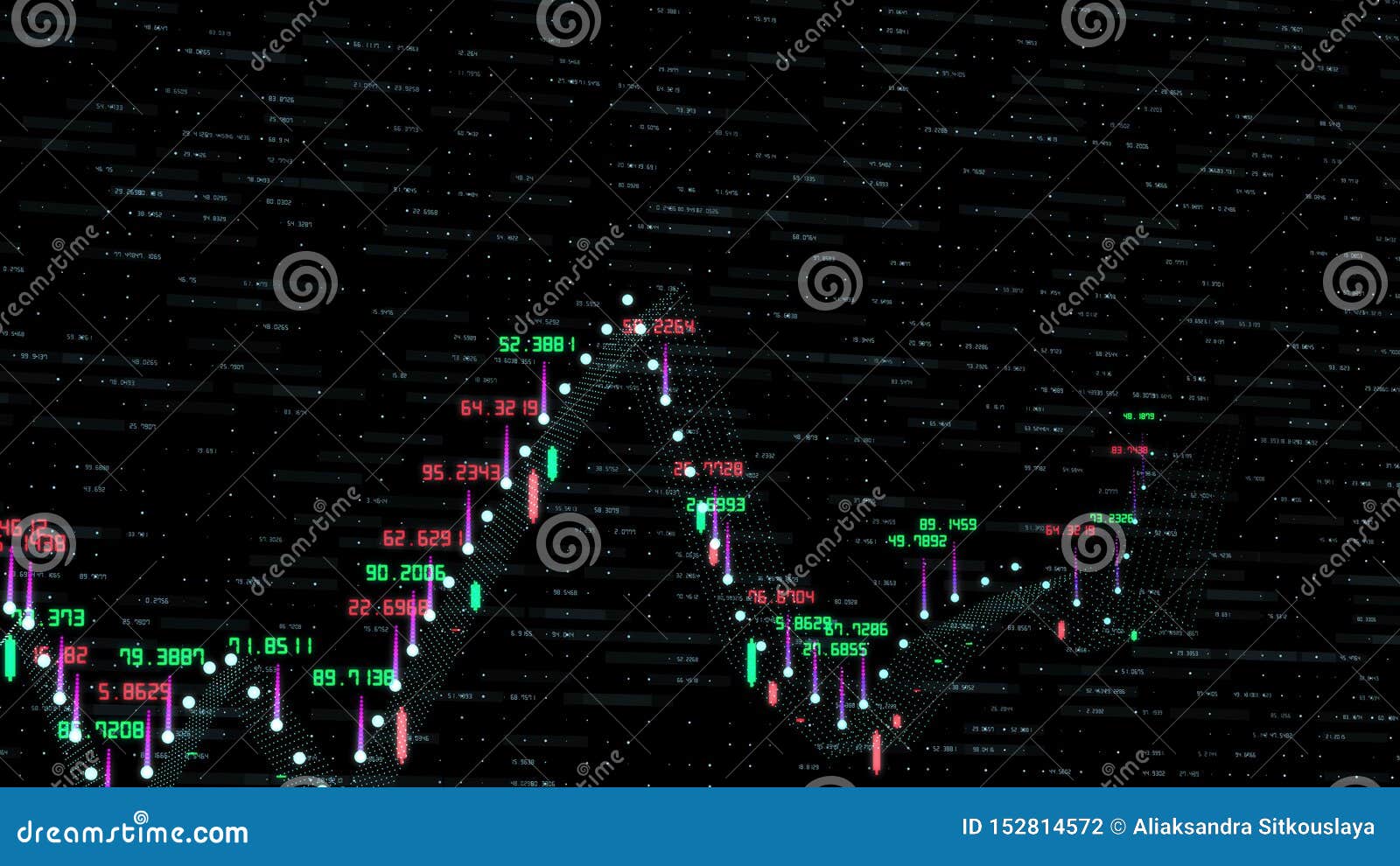 Financial Graph and Data Showing a Steady Increase in Profits, Growing ...