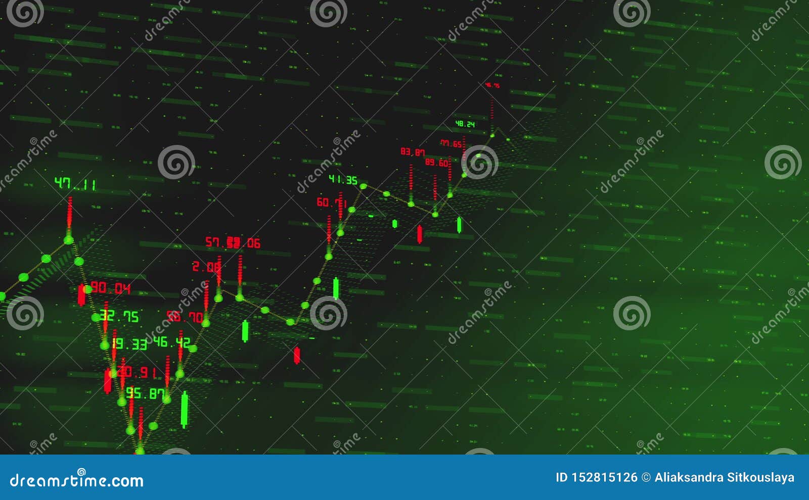Financial Graph and Data Showing a Steady Increase in Profits, Growing ...