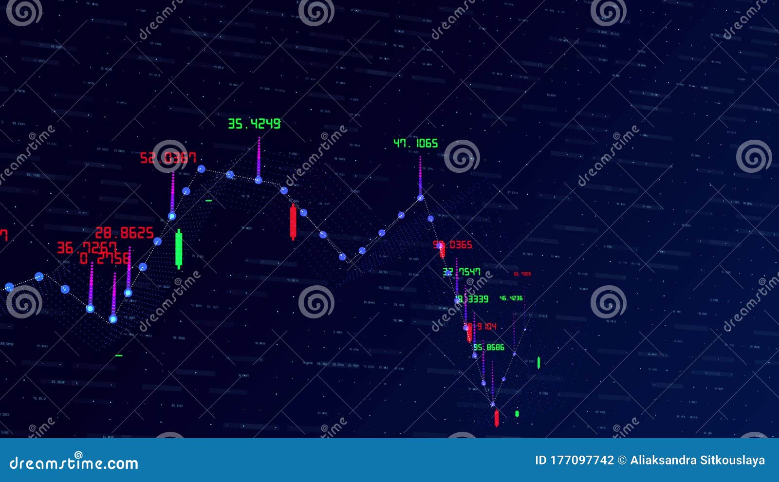 Financial Graph and Data Showing a Steady Increase in Profits, Growing ...