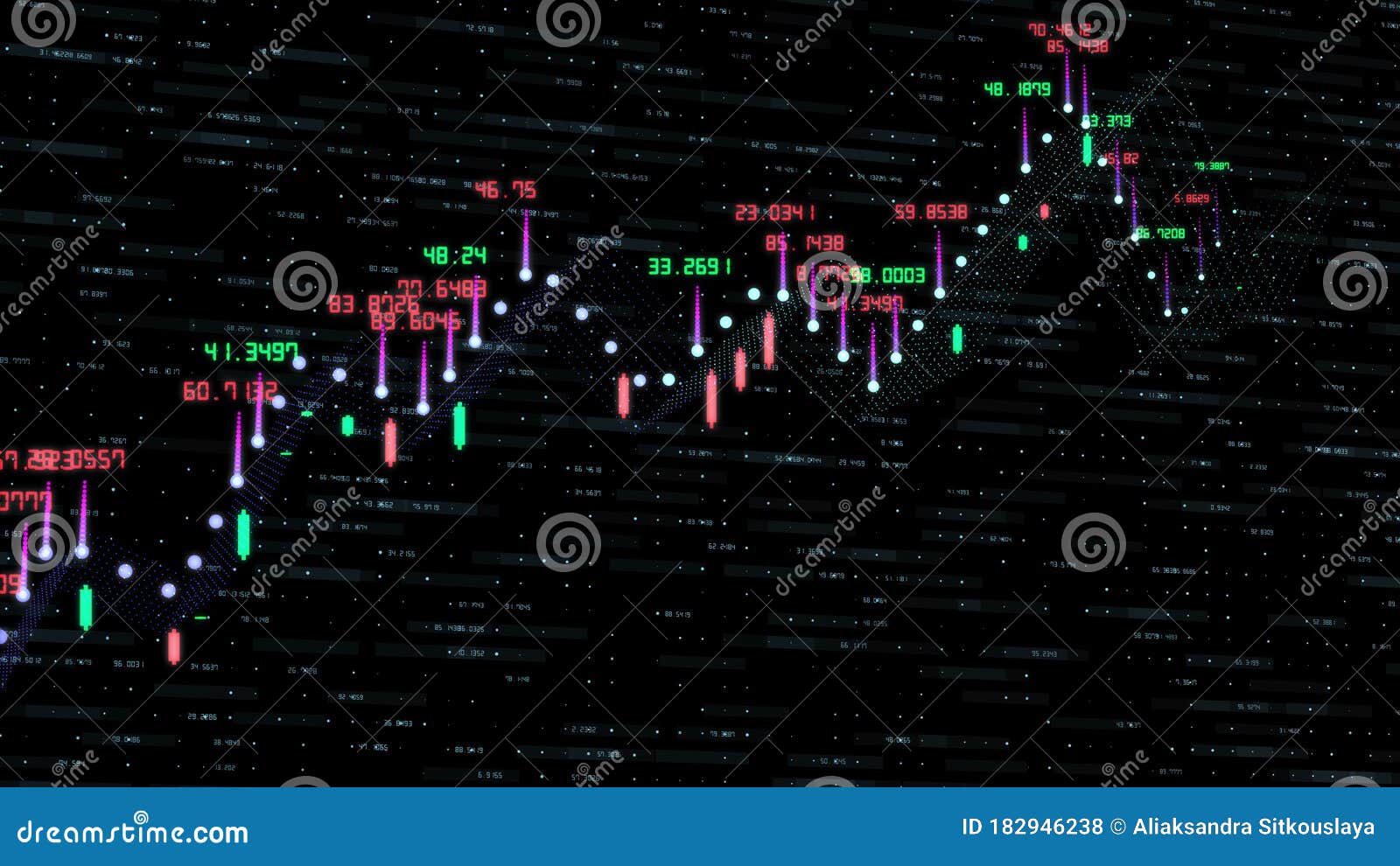 Financial Graph and Data Showing a Steady Increase in Profits, Growing ...