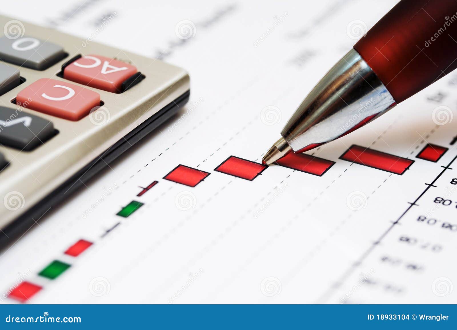 Financial Graphs Analysis and Accounting Stock Photo - Image of analyze ...