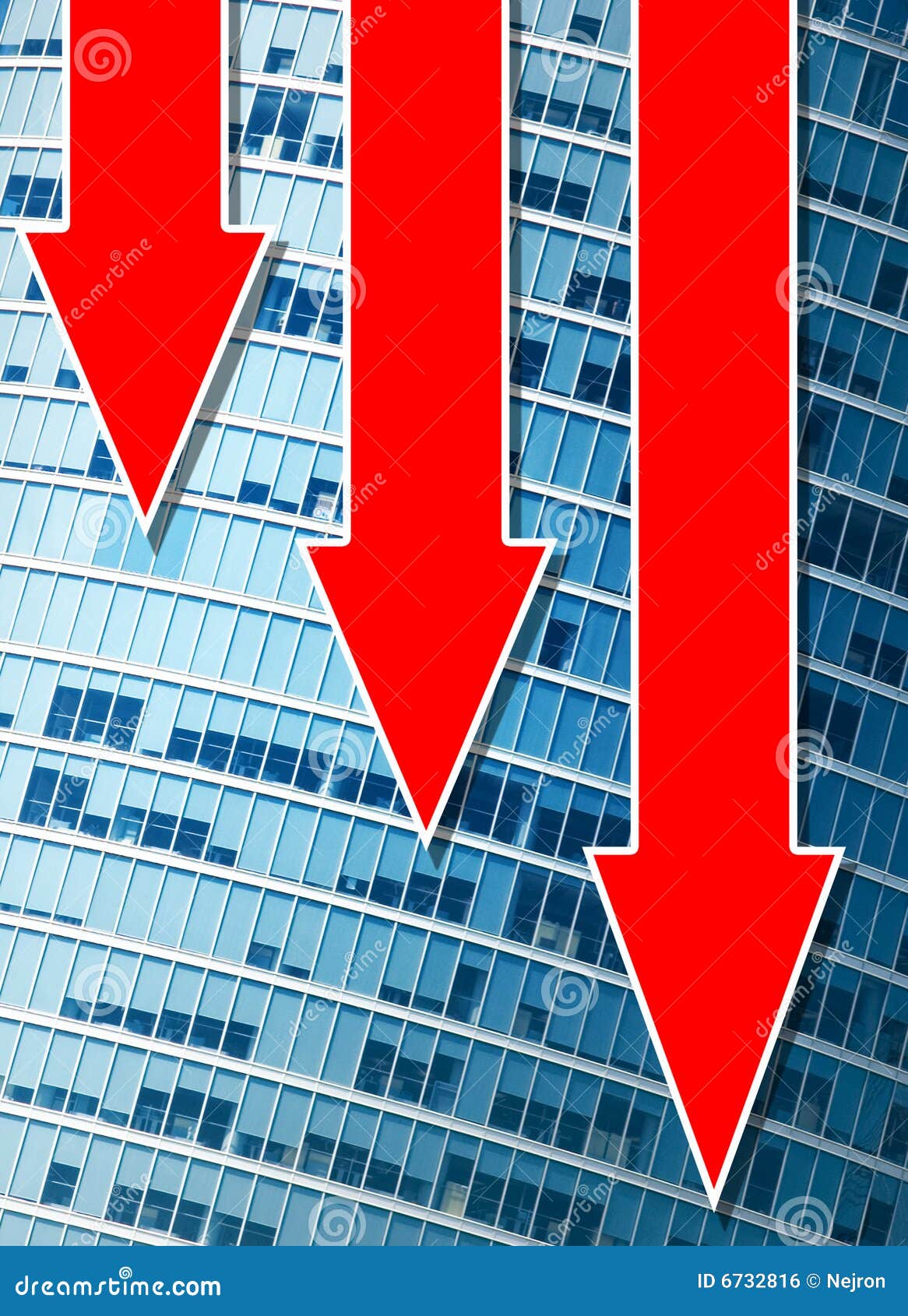 Financial Graphs Going Down Stock Photo - Image of concept, future: 6732816