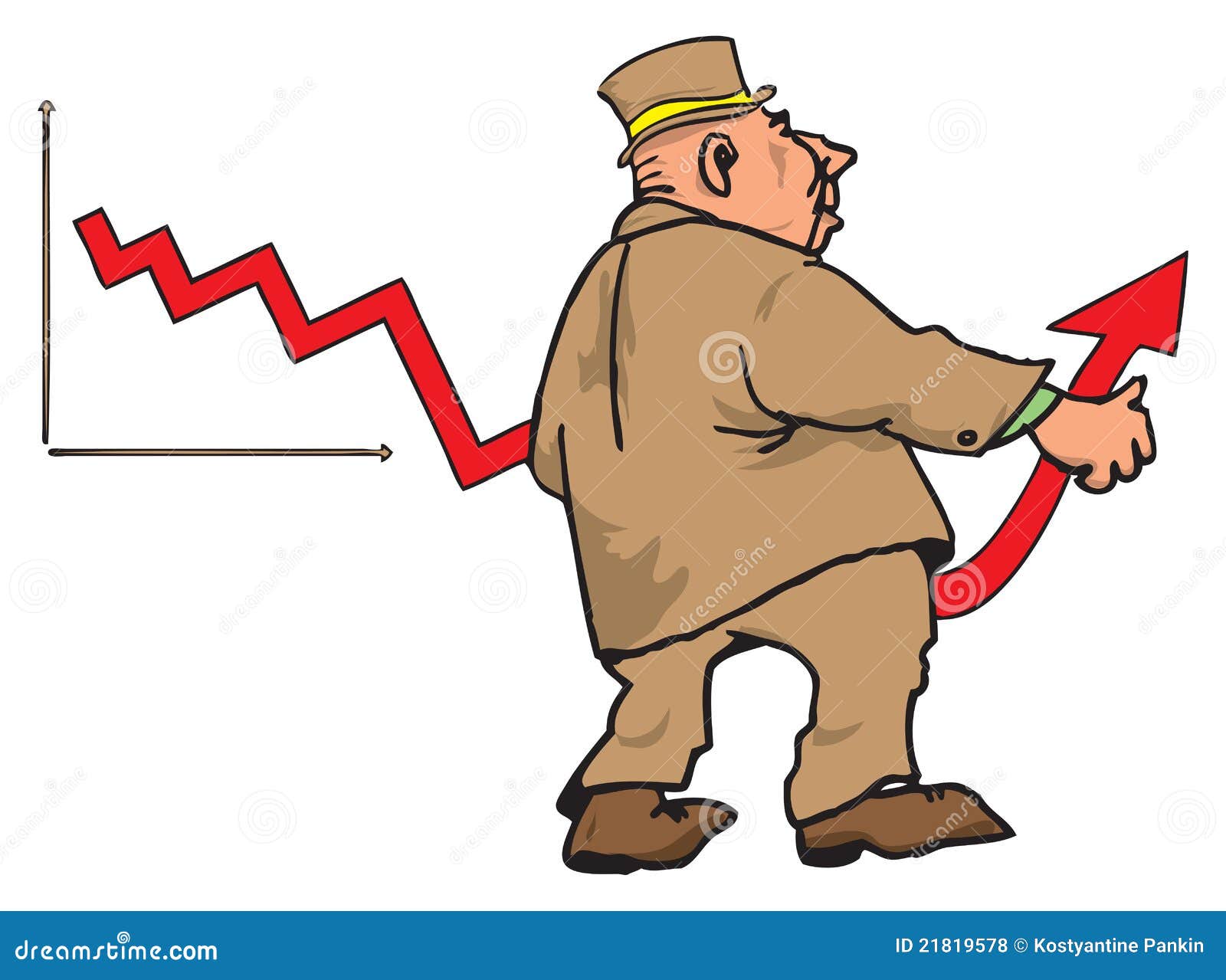 3d Businessman Bending Down To Pick Up Dollar Bill Stock Image ...