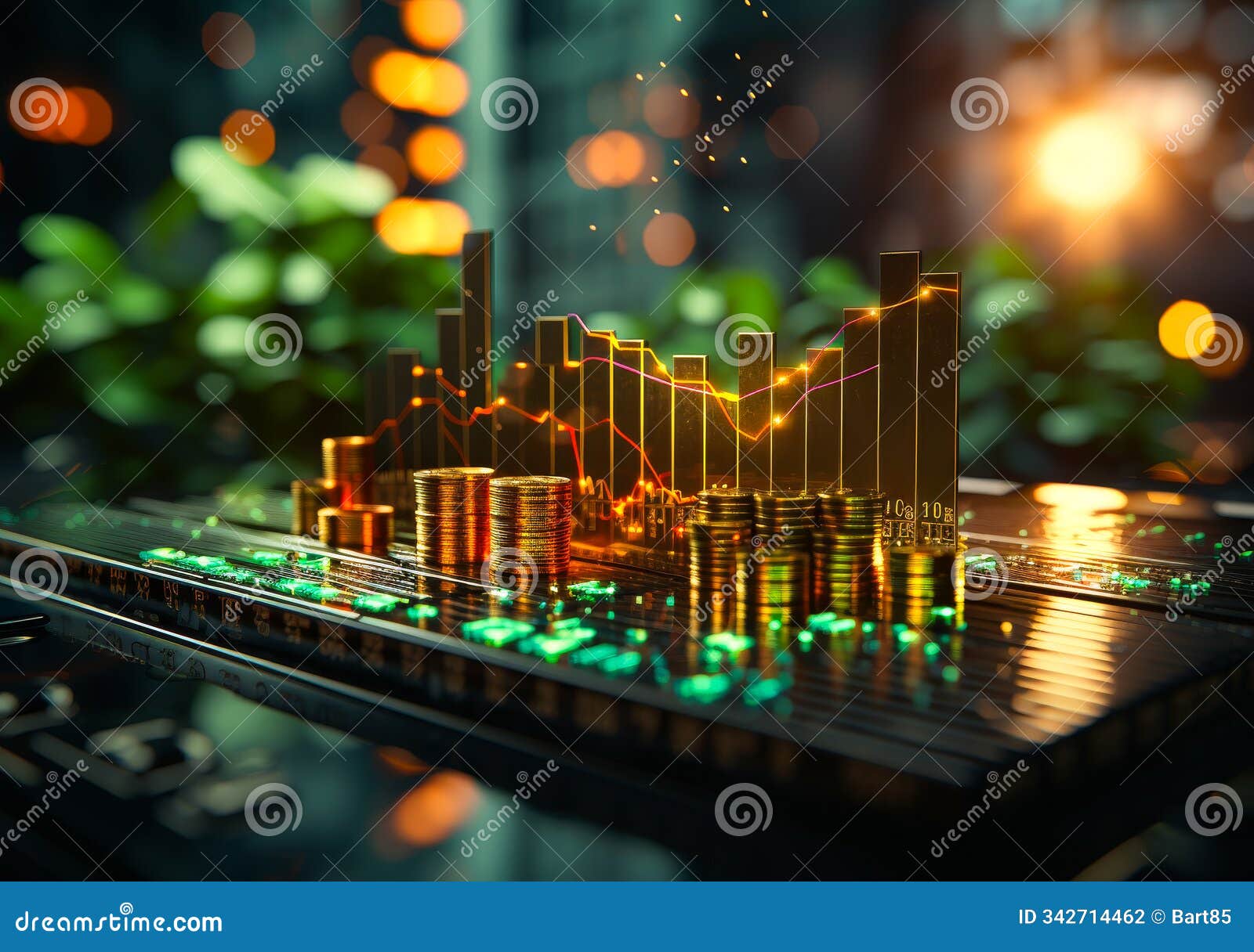 Financial Growth Analysis Upward Graphs Currency Symbols Corporate ... Financial Growth Analysis Upward Graphs Currency Symbols Corporate ...