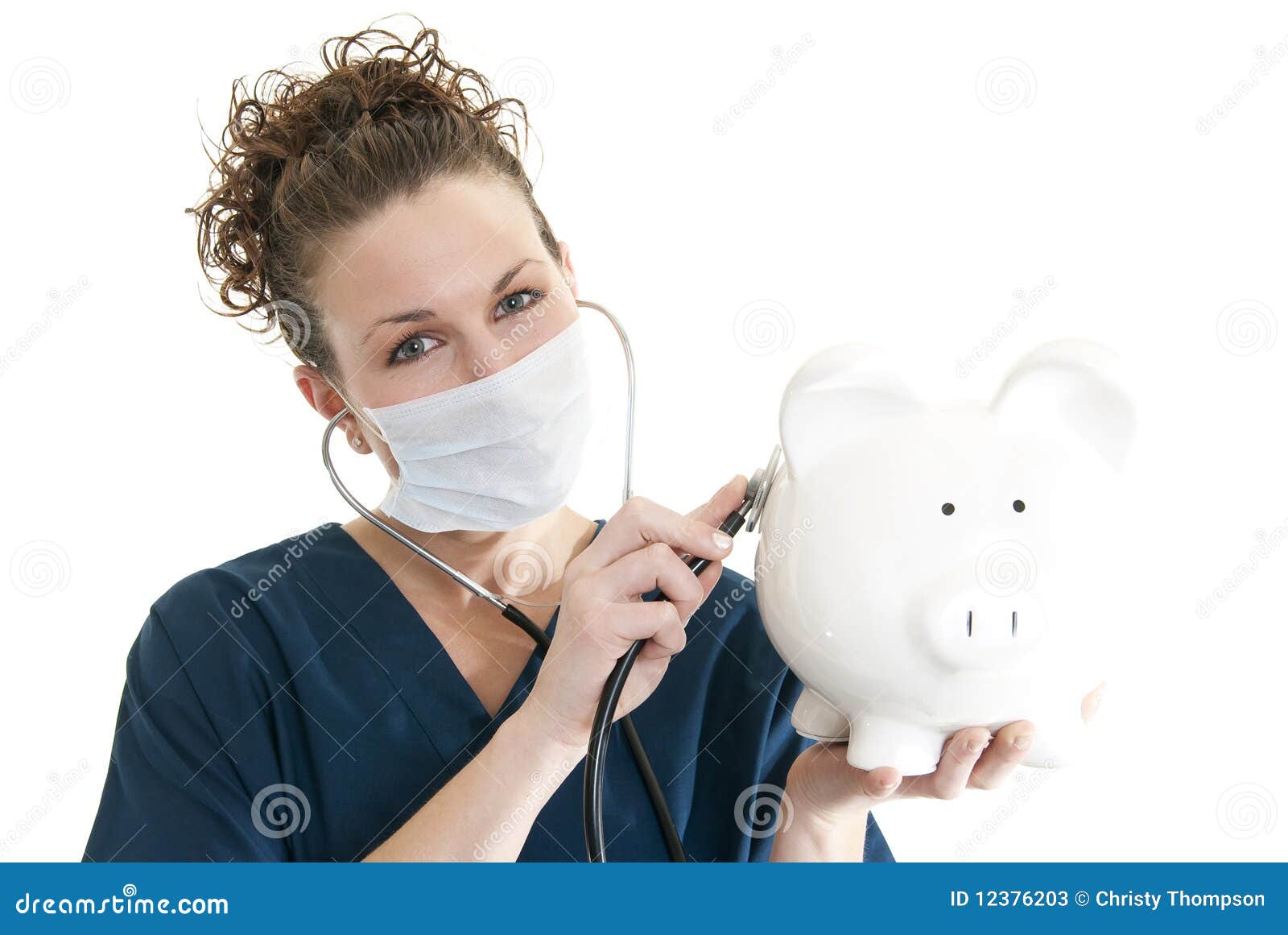 Financial health stock image. Image of cute, lady, female - 12376203
