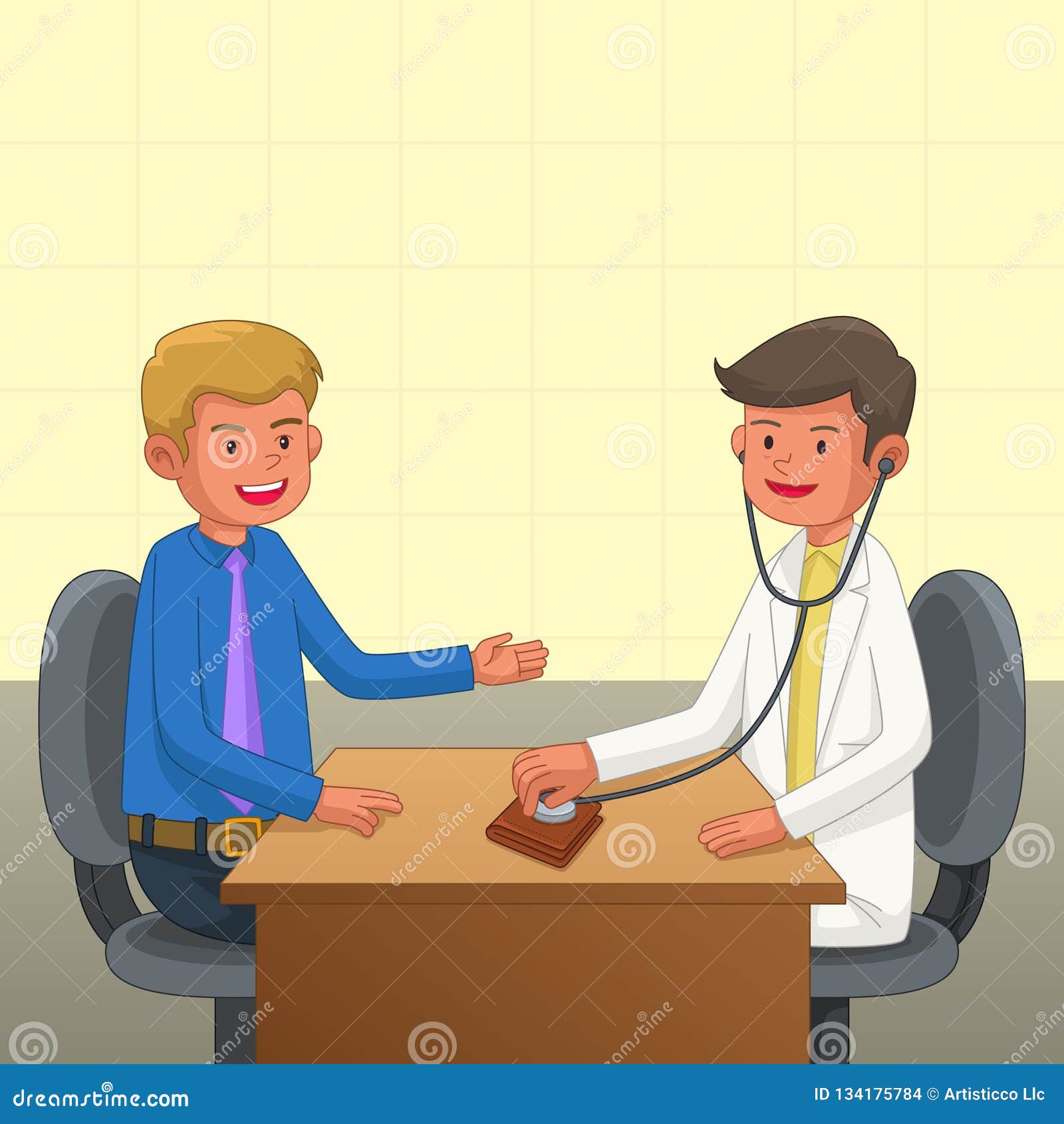 Financial Health Concept Illustration Stock Vector - Illustration of ...