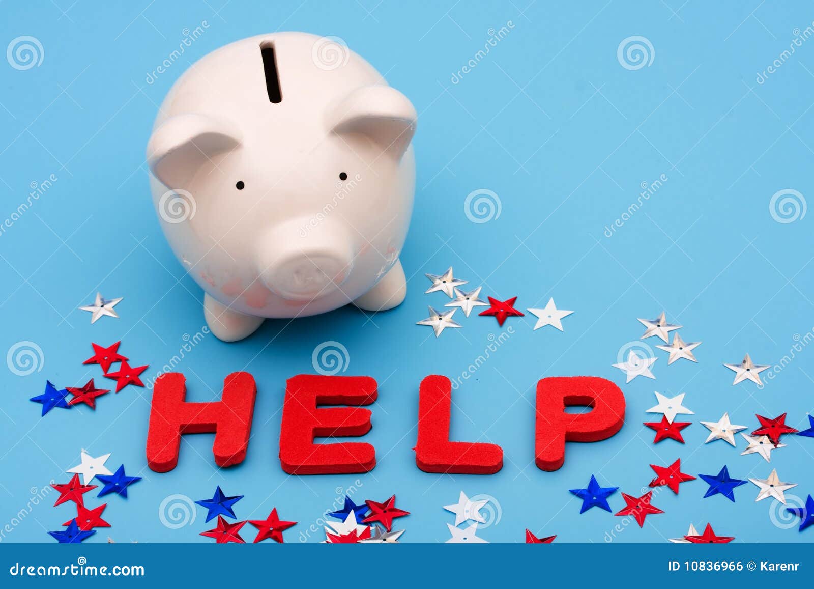 Financial Help stock photo. Image of financial, piggy - 10836966