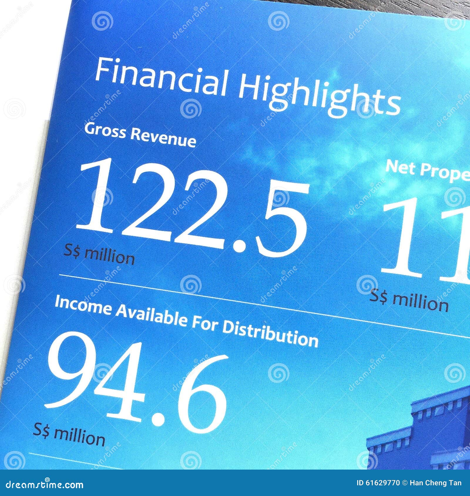 Financial Highlights stock photo. Image of income, invest - 61629770