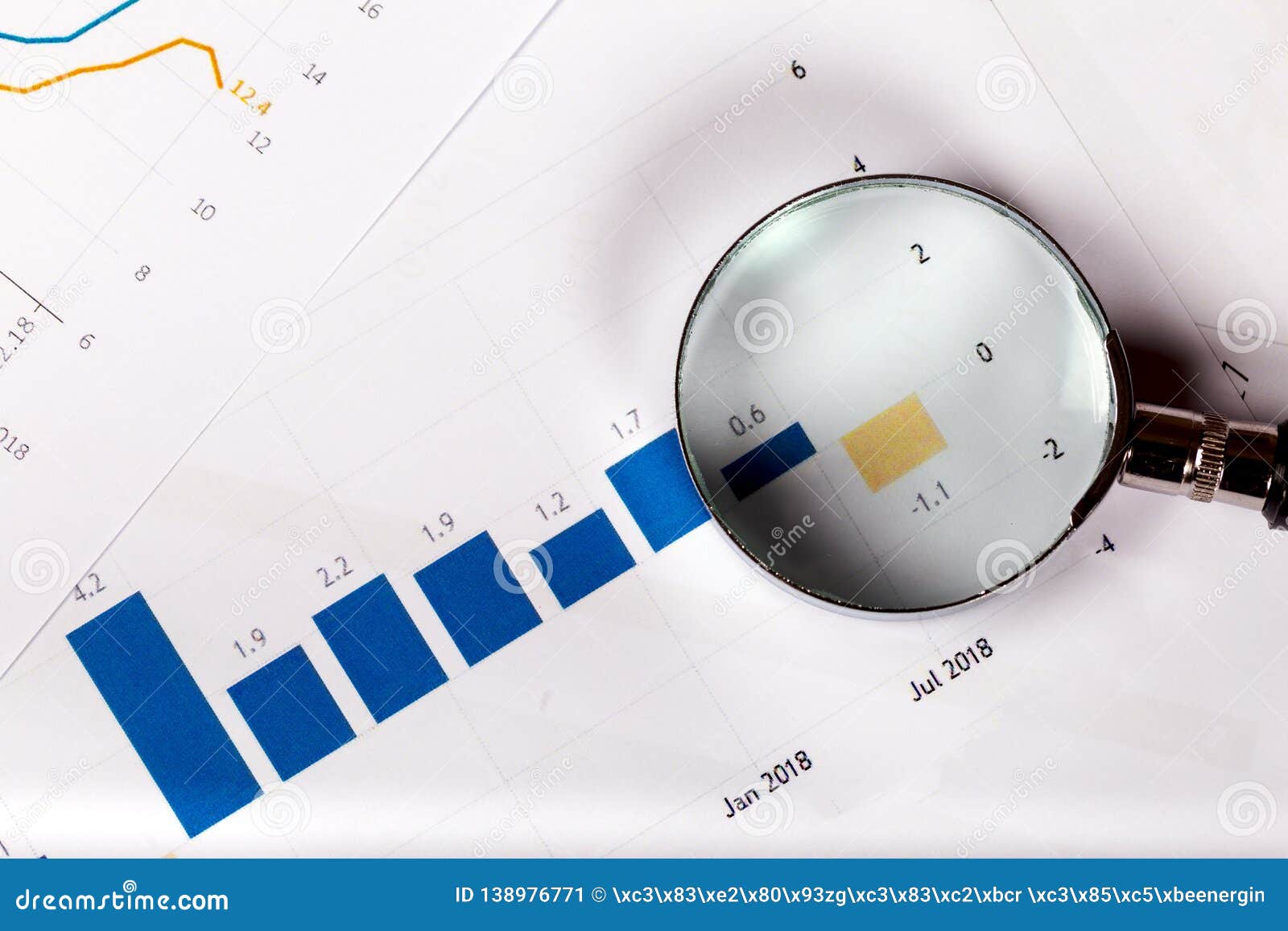 Financial Indicators, Background Stock Image - Image of currency ...