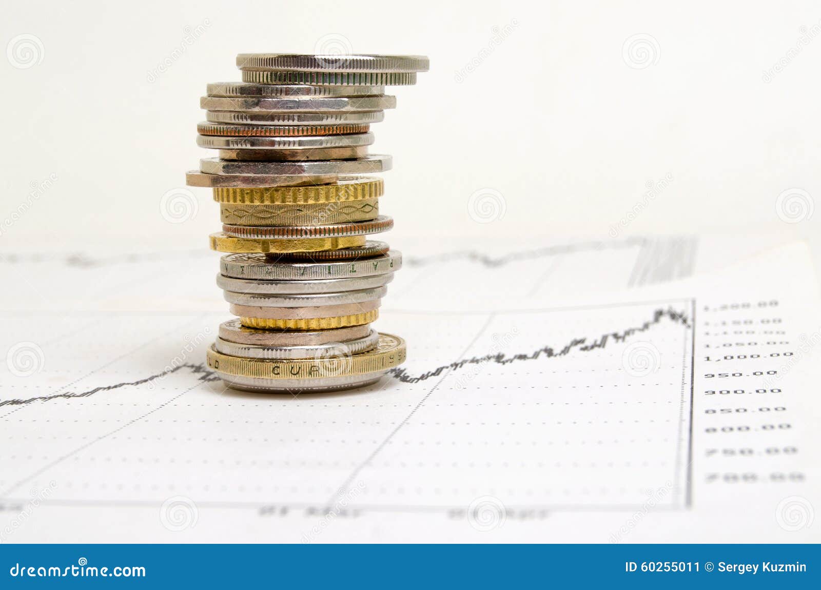 Financial-indicators. stock image. Image of cash, currency - 60255011