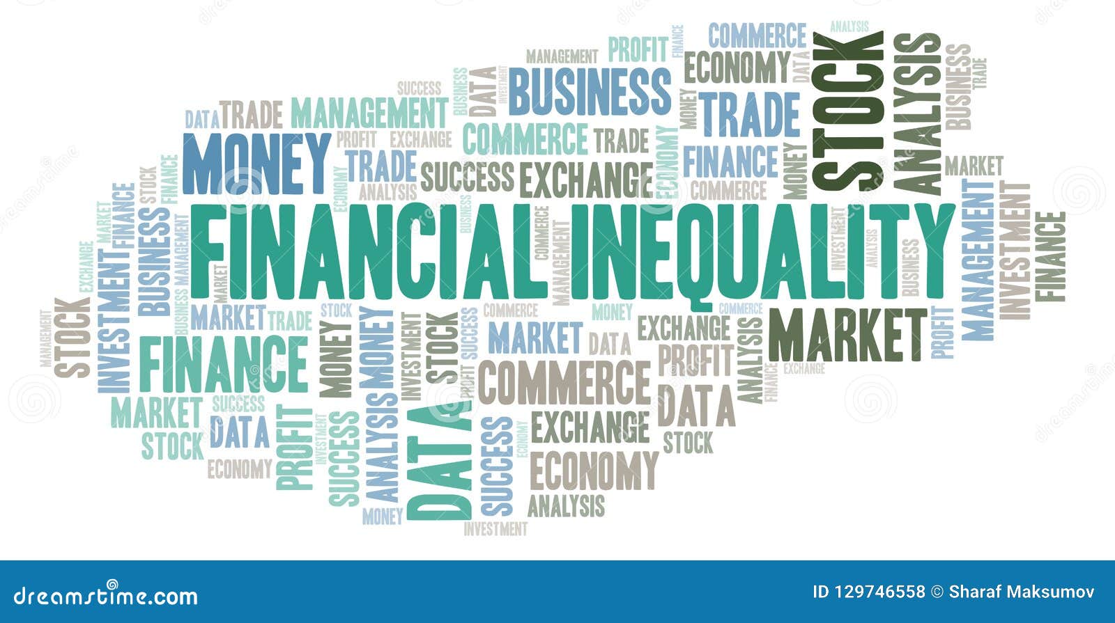 Financial Inequality And Difference In Salary Income Concept. People On ...
