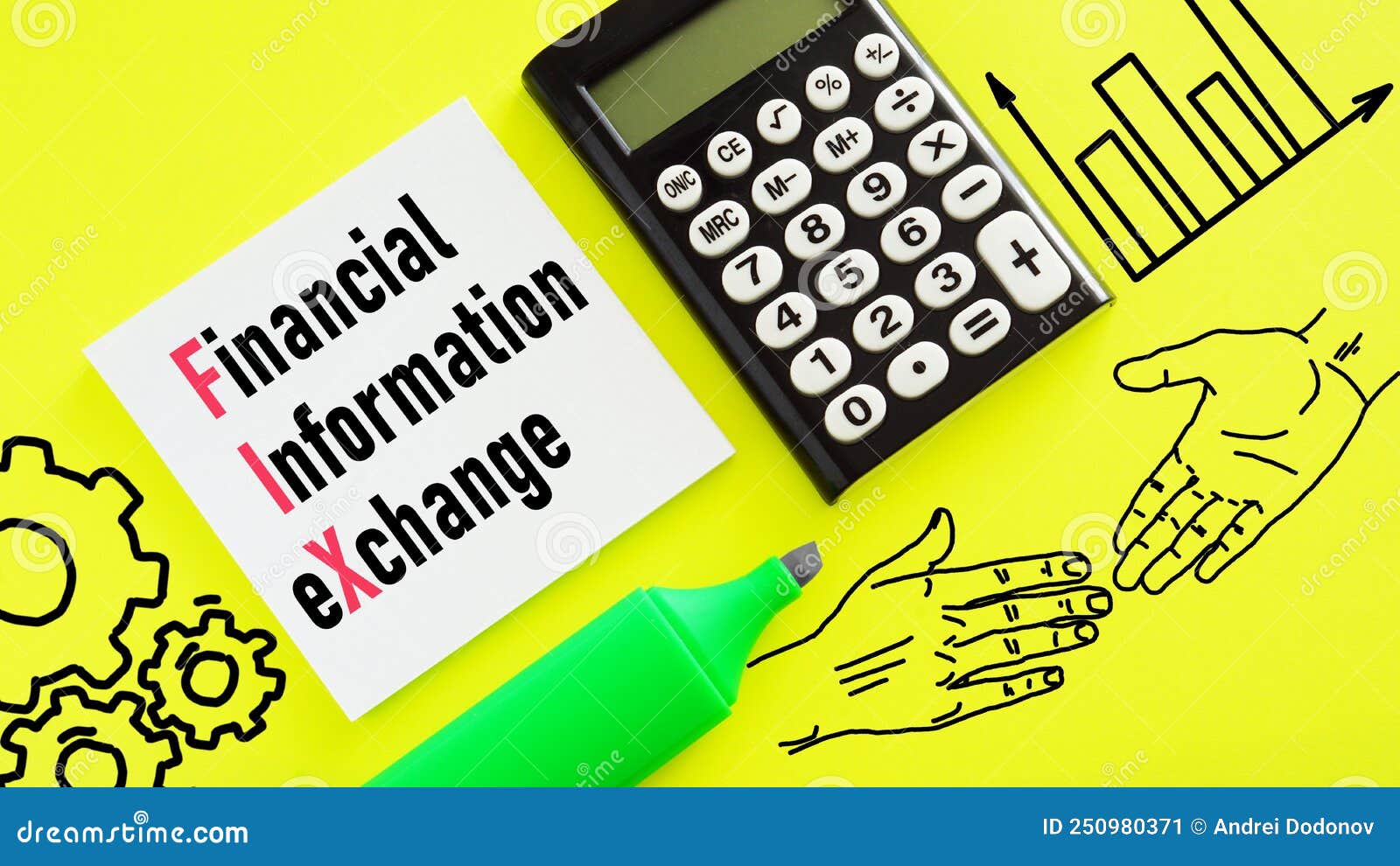 Financial Information Exchange FIX is Shown Using the Text Stock Image ...