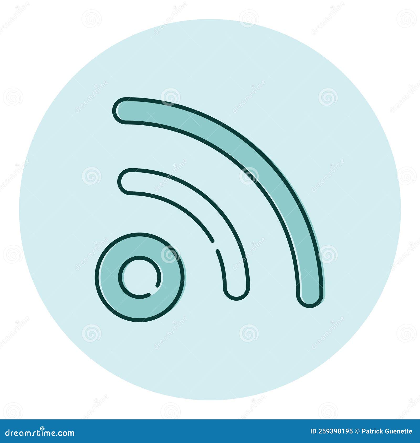 Financial Internet Access, Icon Stock Vector - Illustration of protect ...