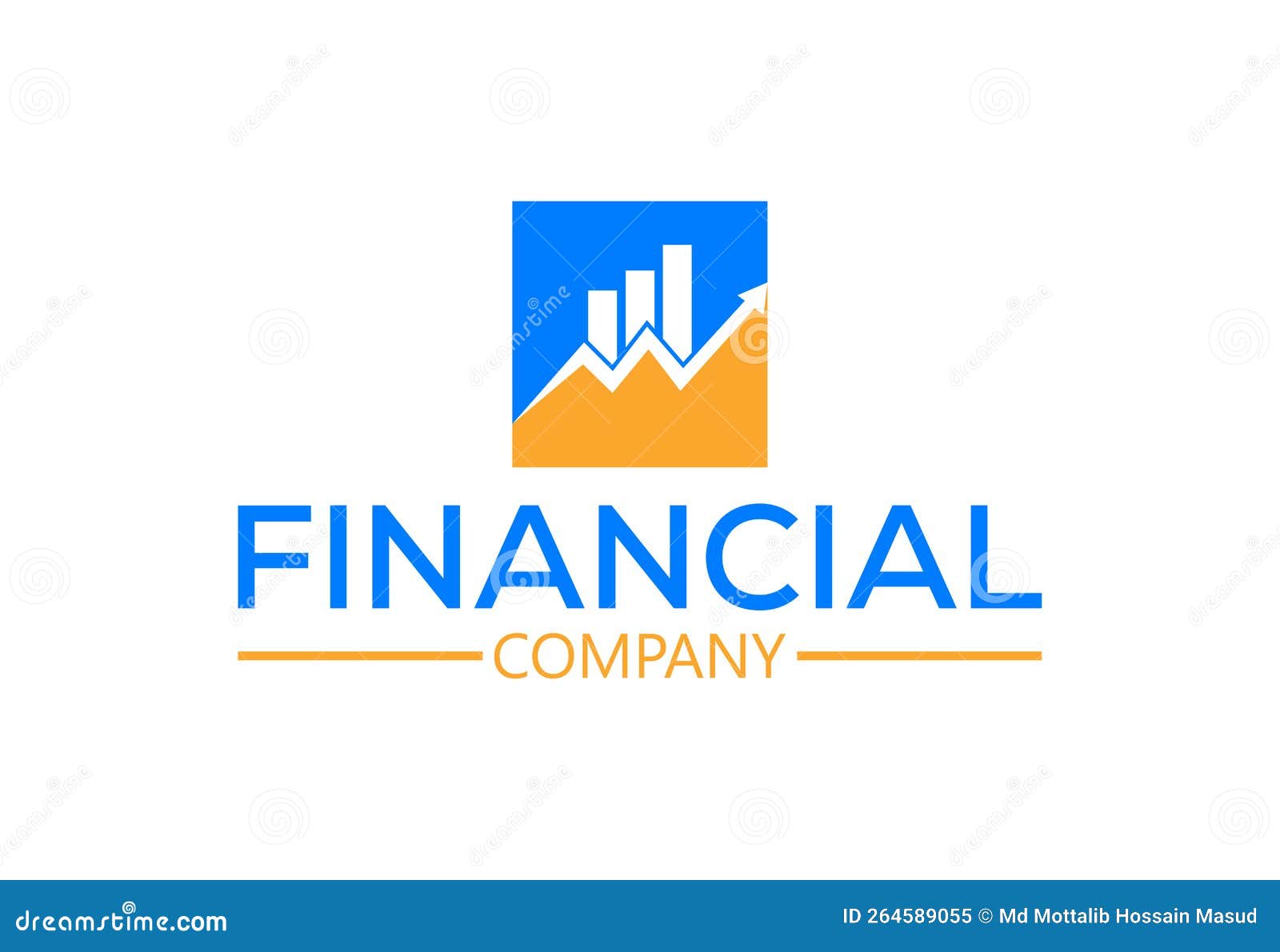 Financial Logo Creative Arrow, Vector Design Concept Stock Illustration ...