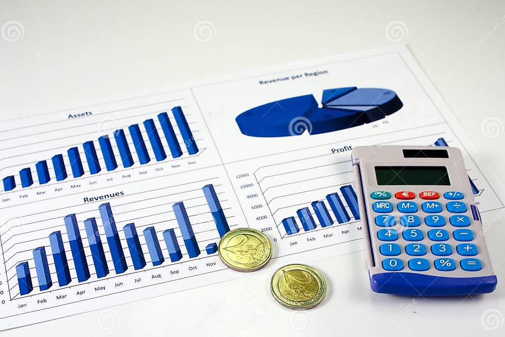 Financial Management Chart - 10 Stock Image - Image of benefit, finance ...