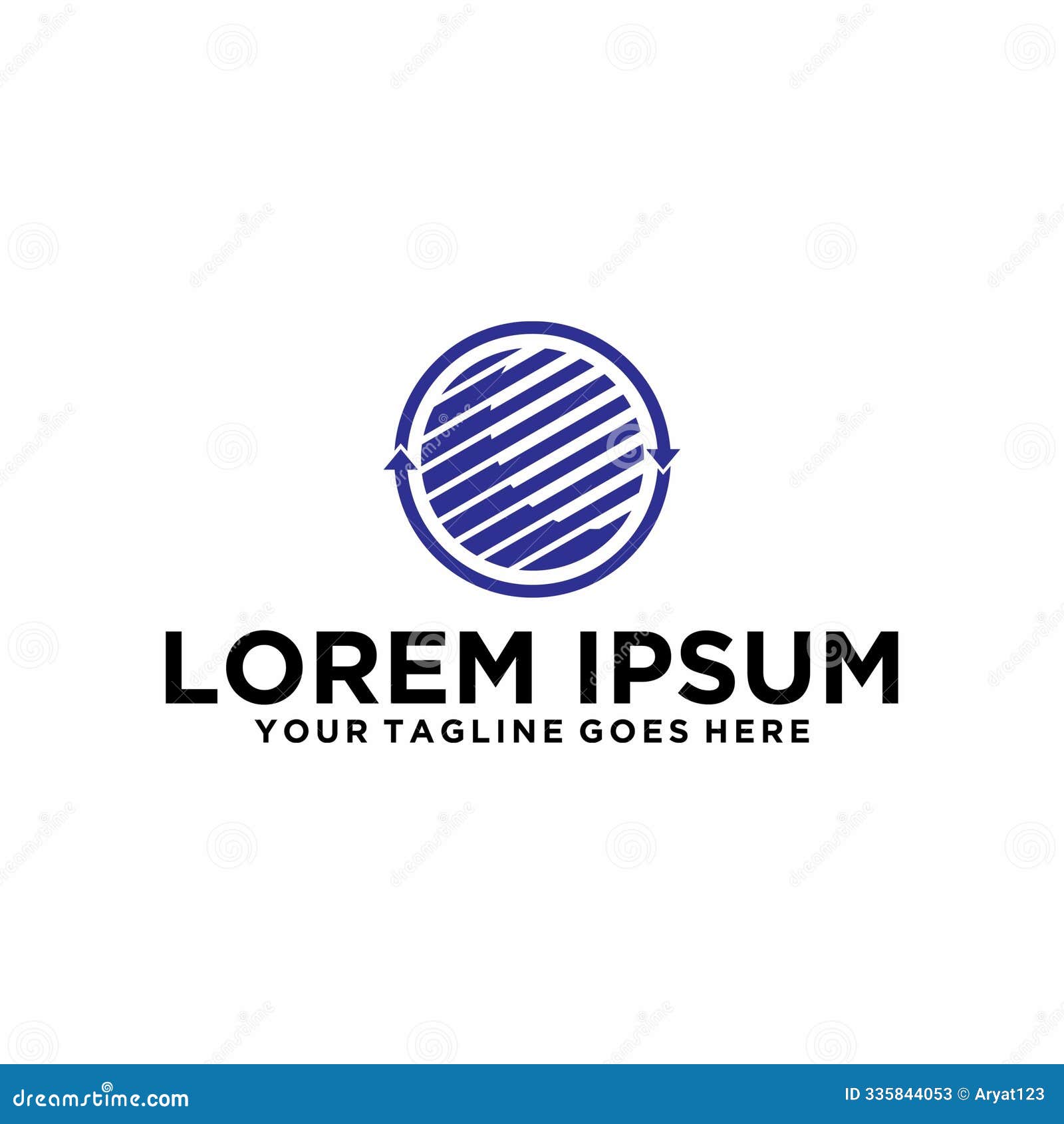 Financial Management Software Logo Design Stock Illustration ...