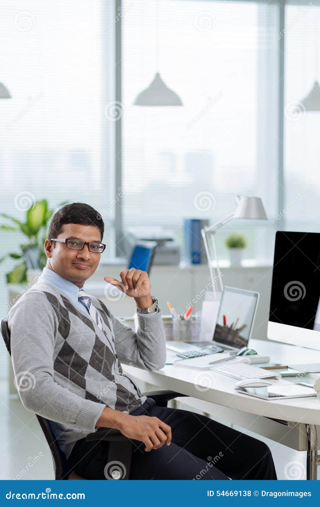 Financial manager stock photo. Image of smiling, specialist - 54669138