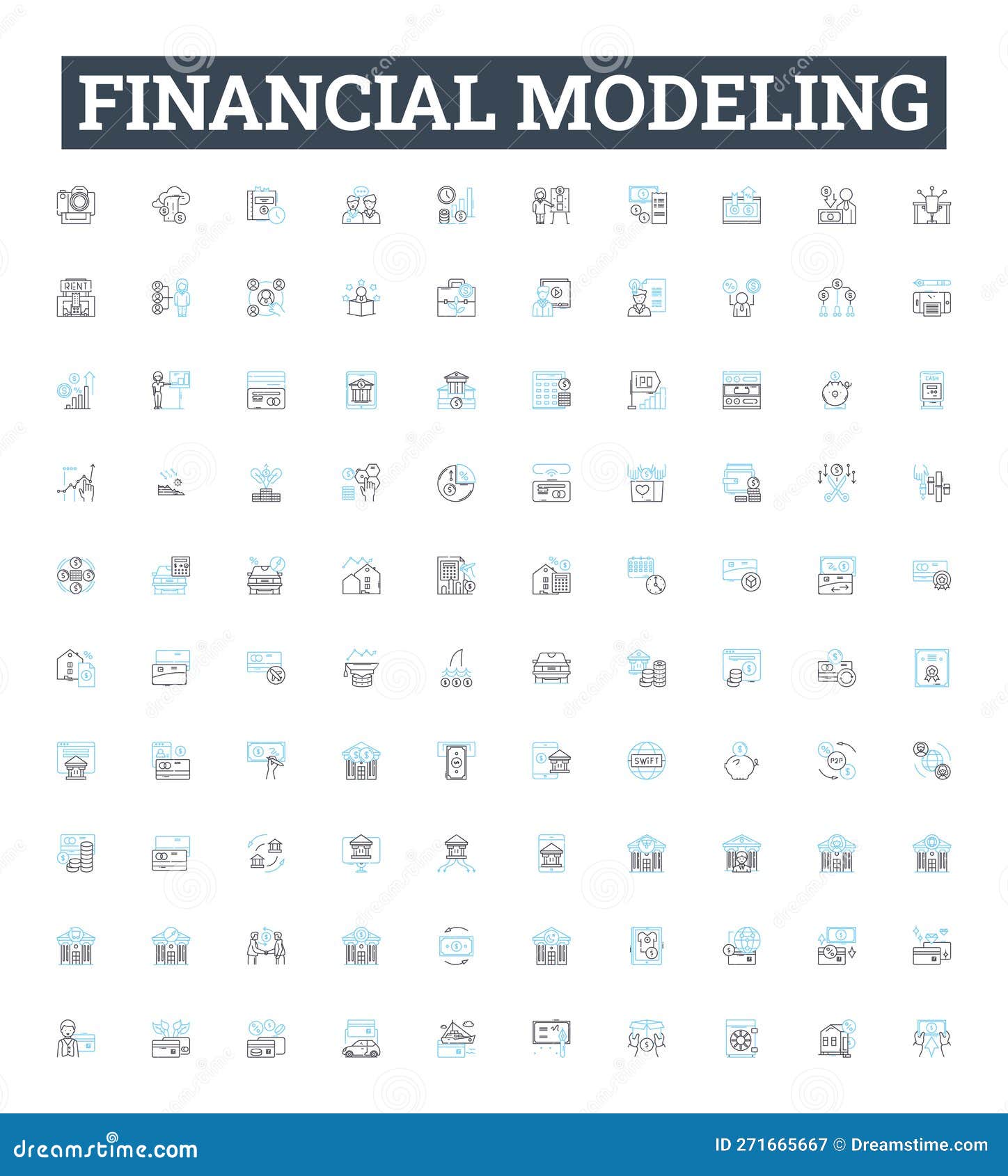 Financial Modeling Line Icons Collection. Forecasting, Excel, Valuation ... Financial Modeling Line Icons Collection. Forecasting, Excel, Valuation ...