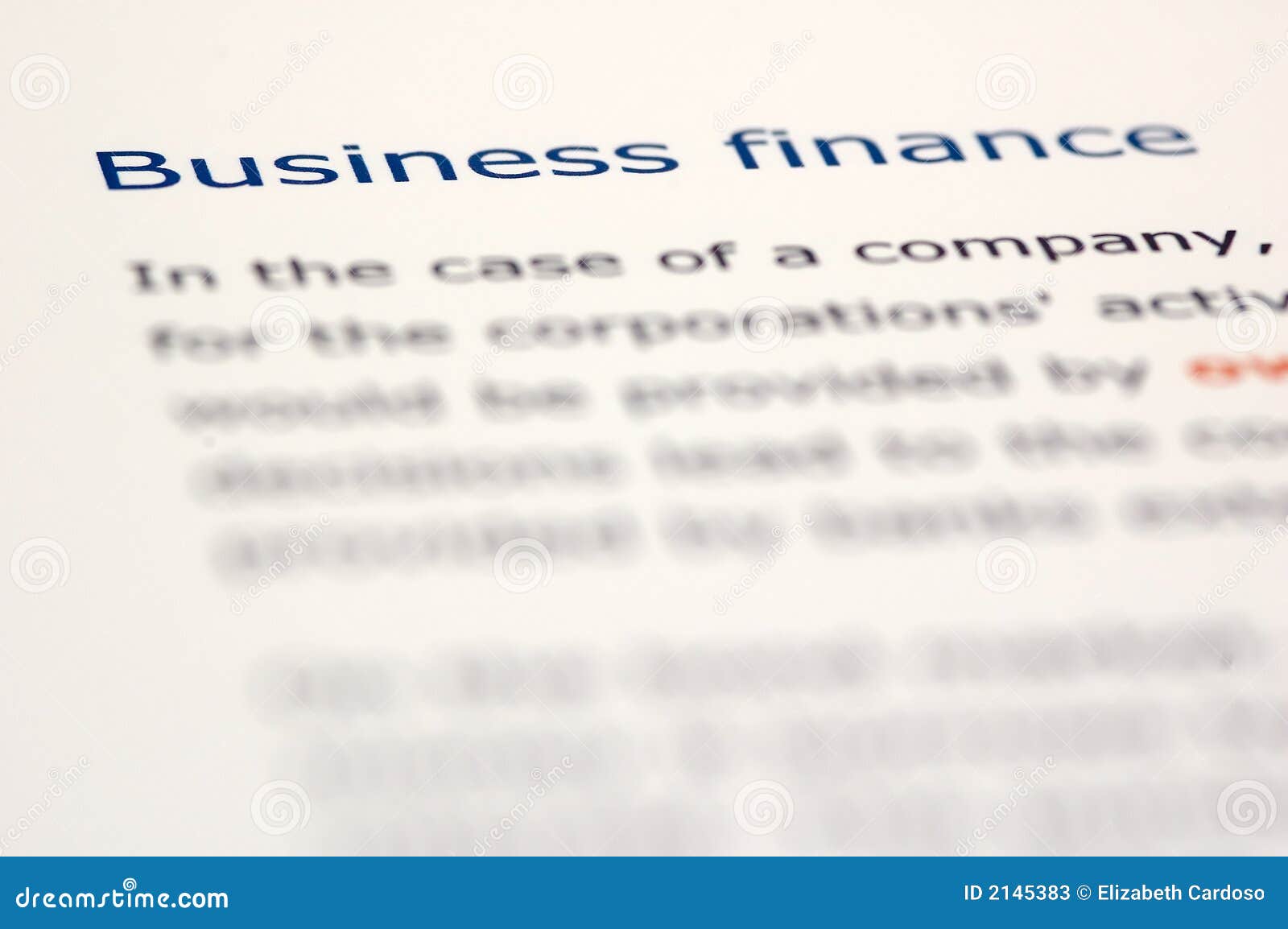 Financial news stock image. Image of indicate, documentation - 2145383