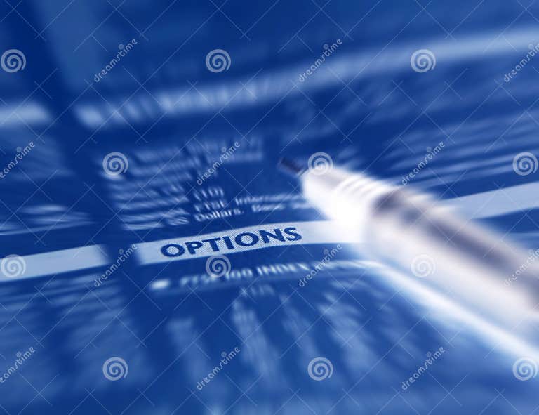 Financial options stock illustration. Illustration of enterprise - 22986149