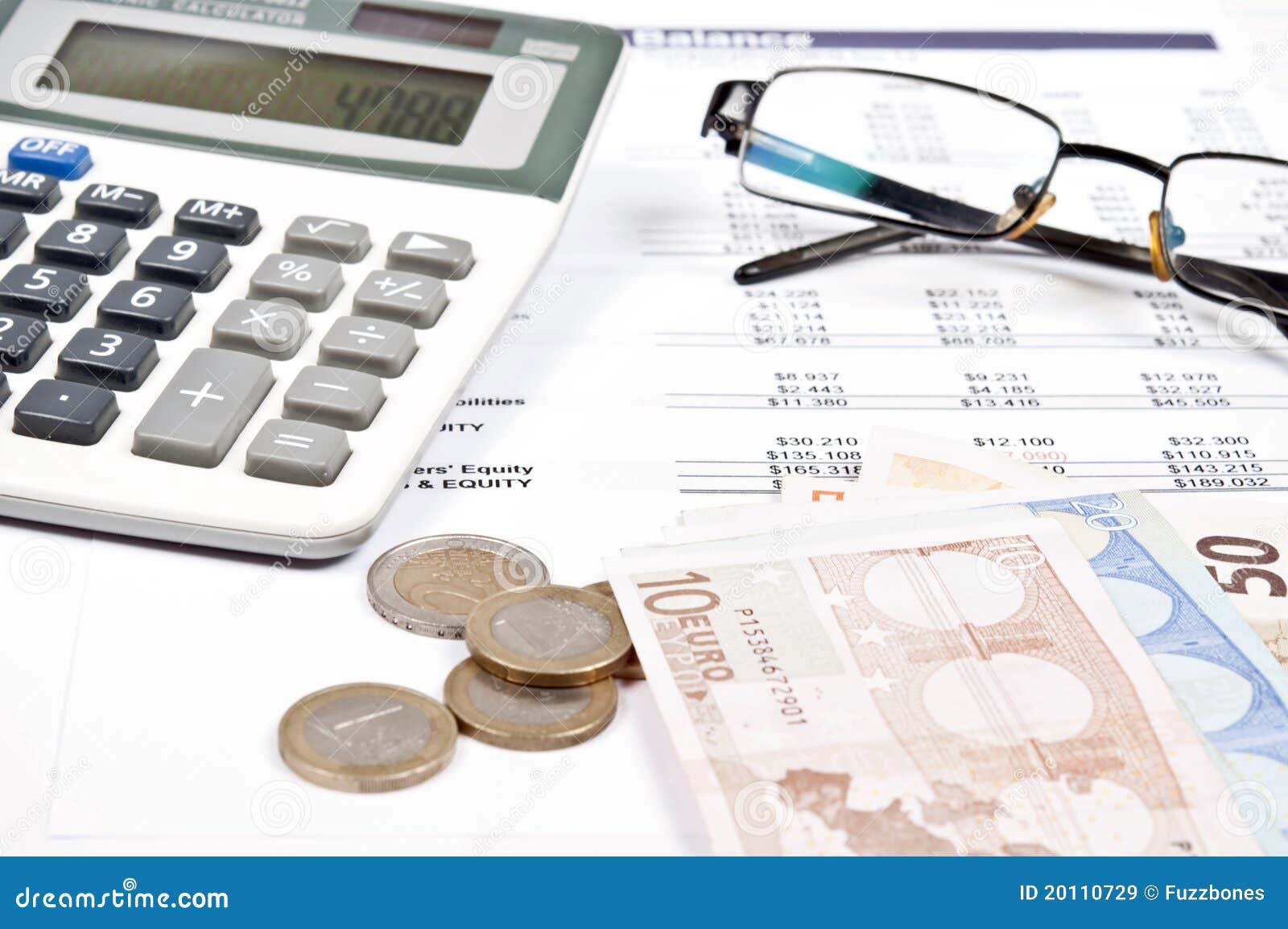 Financial paper stock image. Image of growth, balance - 20110729