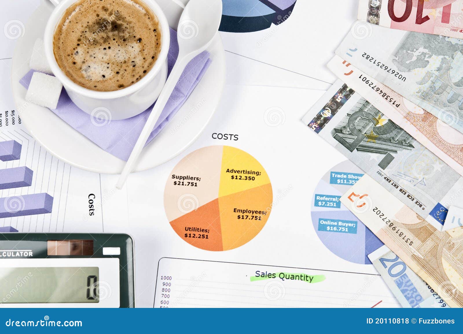 Financial paper stock photo. Image of management, balance - 20110818