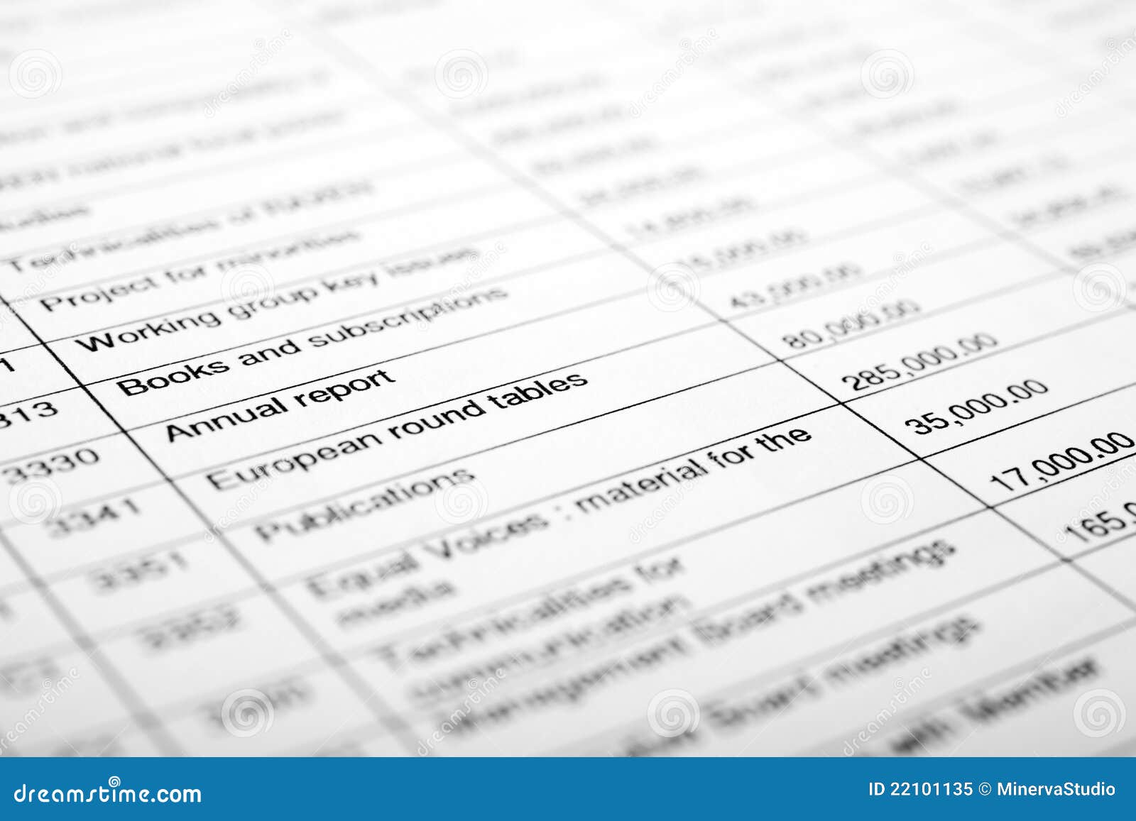 Financial paperwork stock image. Image of macro, busy - 22101135