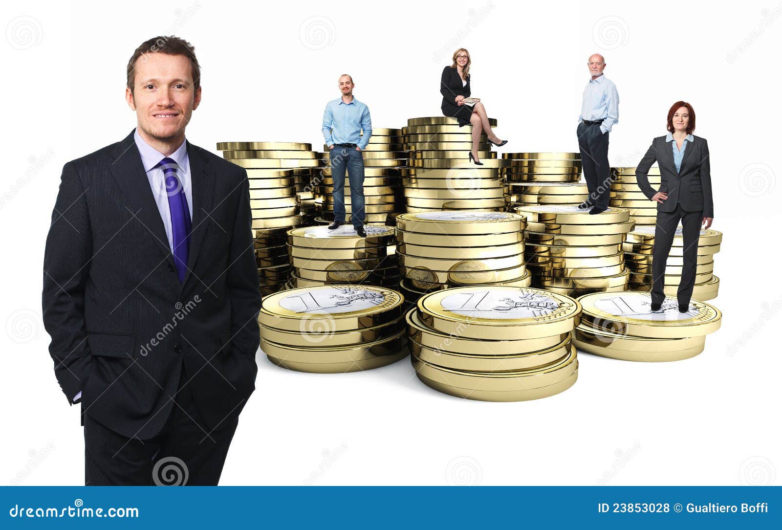 Financial People Royalty Free Stock Photos - Image: 23853028