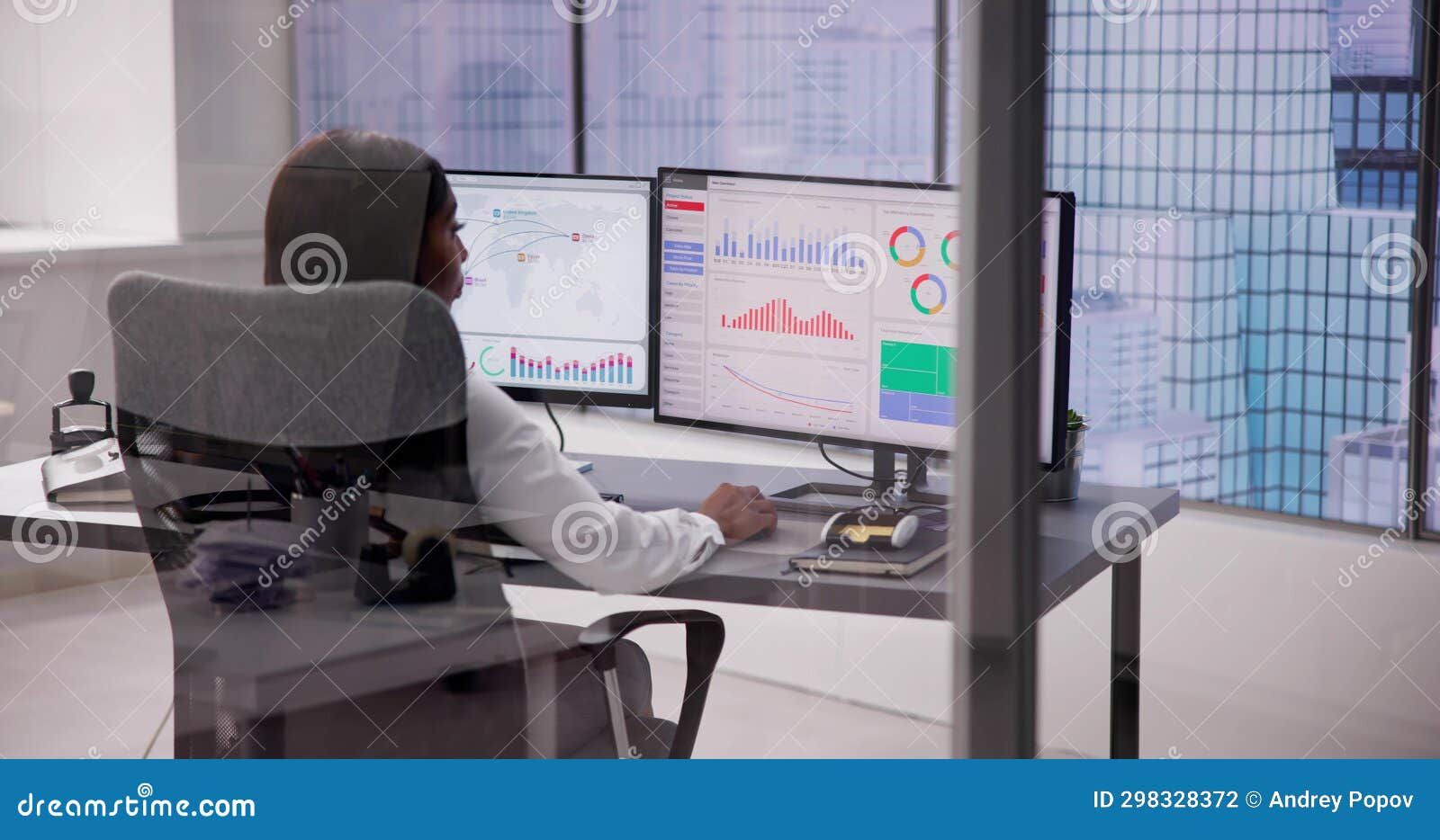 Financial Performance Dashboard: Analyzing Business Data Stock Photo ... Financial Performance Dashboard: Analyzing Business Data Stock Photo ...