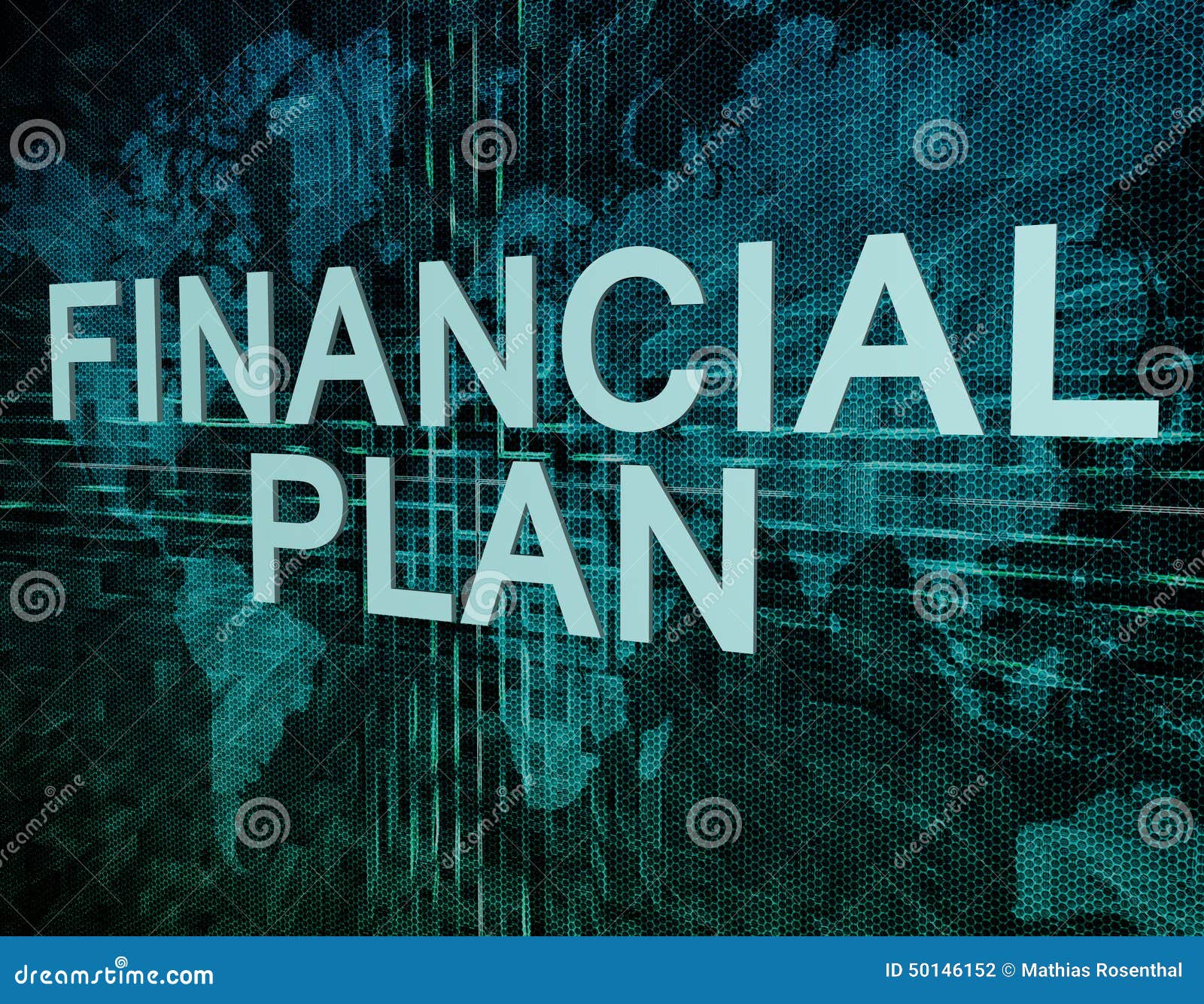 Financial Plan stock illustration. Illustration of planning - 50146152
