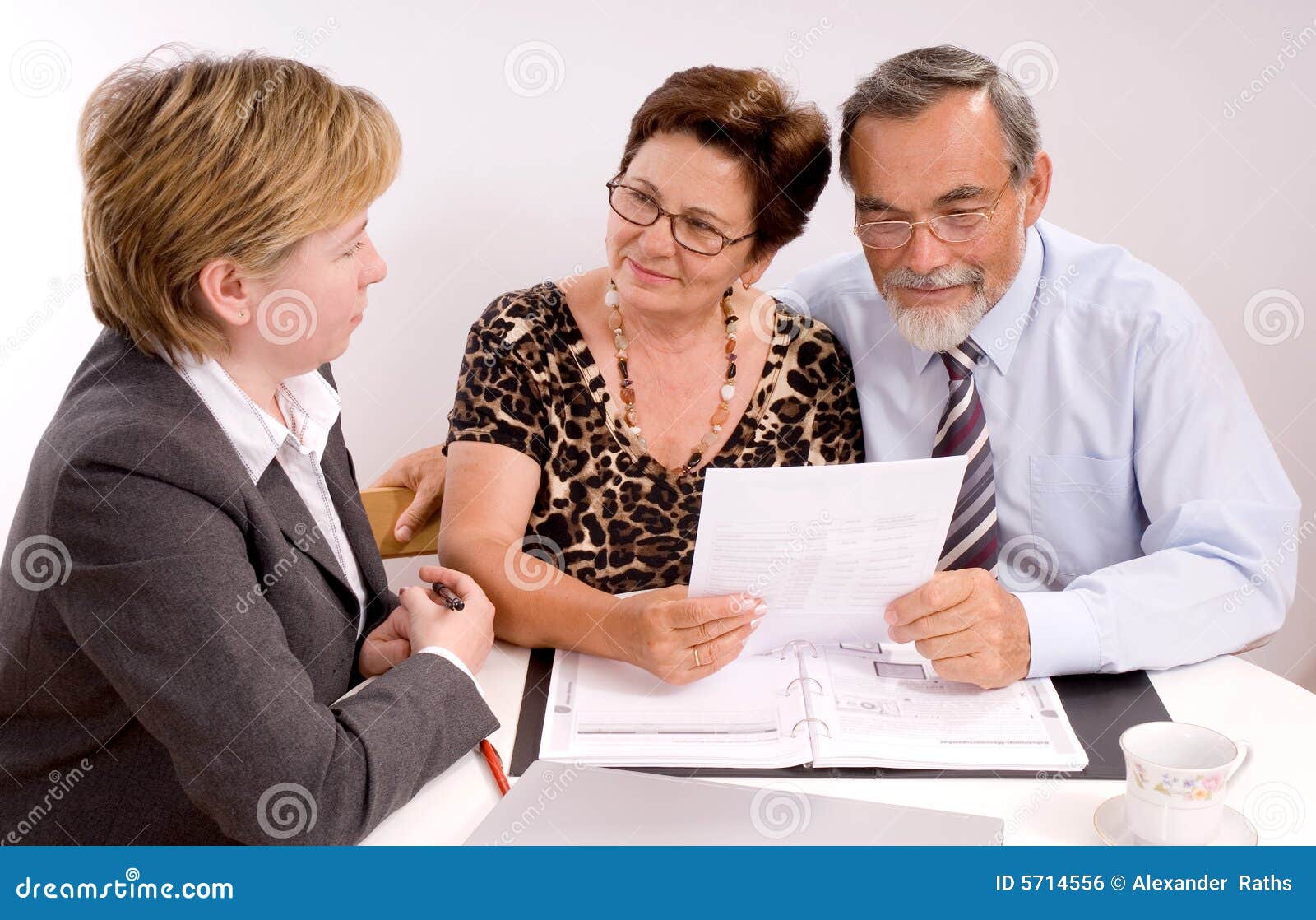 Financial planner stock photo. Image of husband, client - 5714556