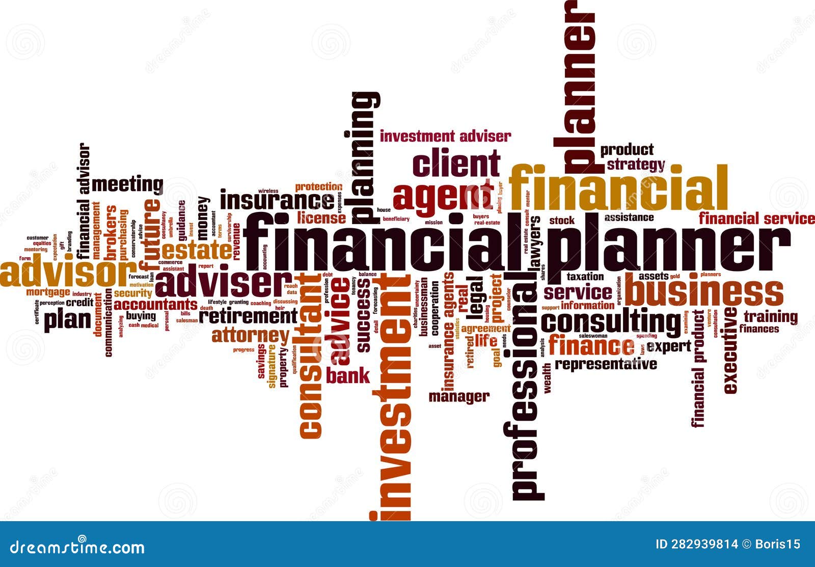 Planner Word Cloud Collage Stock Photo | CartoonDealer.com #200291340