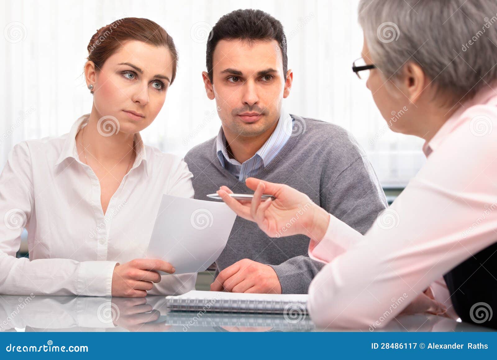 Financial Planning Consultation Stock Image - Image of buying, legal ...