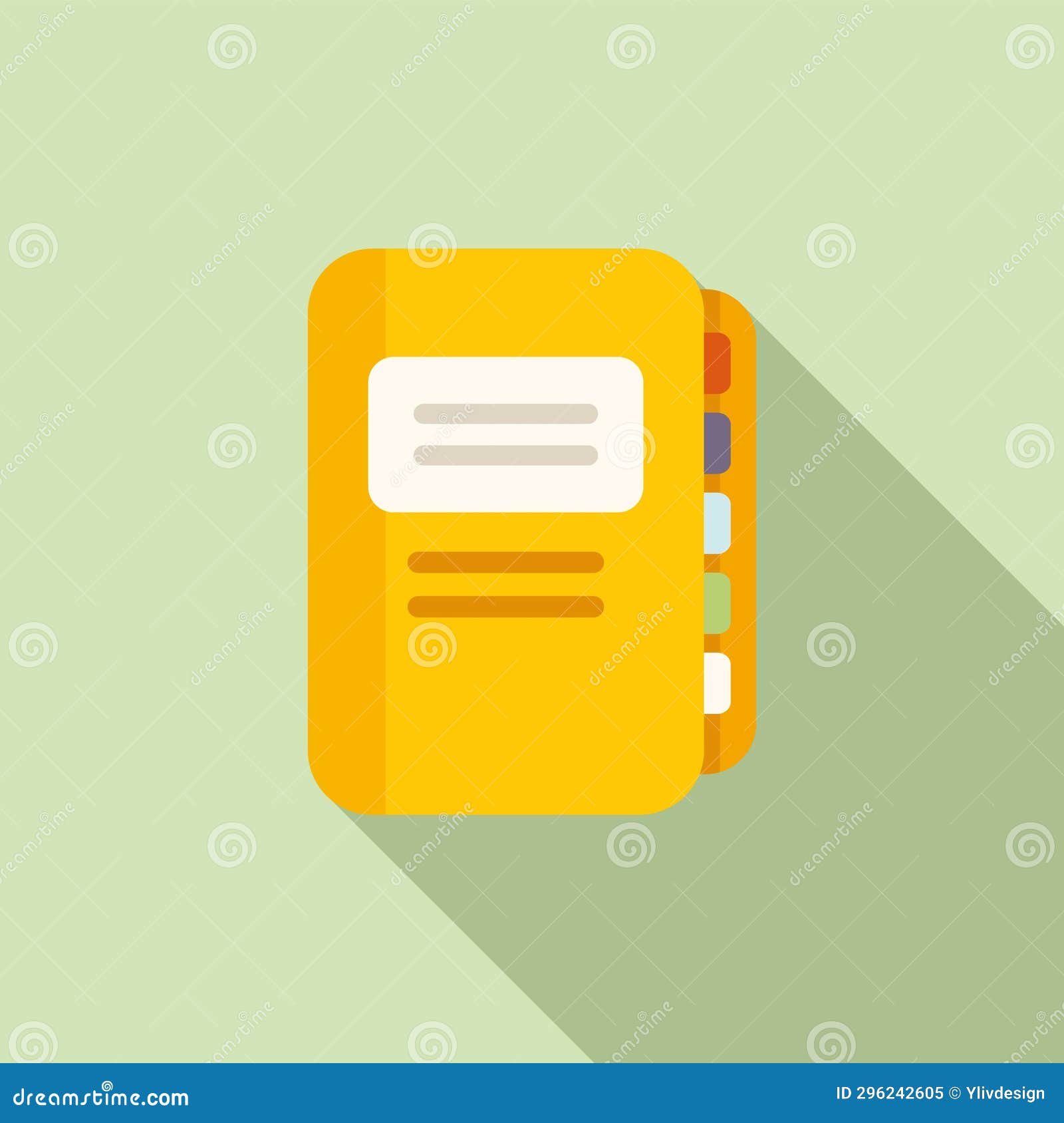 Financial Planning Folder Icon Flat Vector. Loan Rate Stock ...