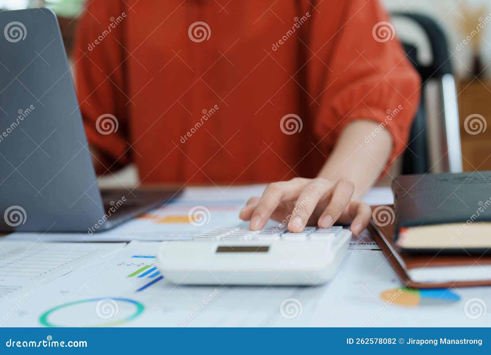 Financial, Planning, Marketing and Accounting, Portrait of Asian ...