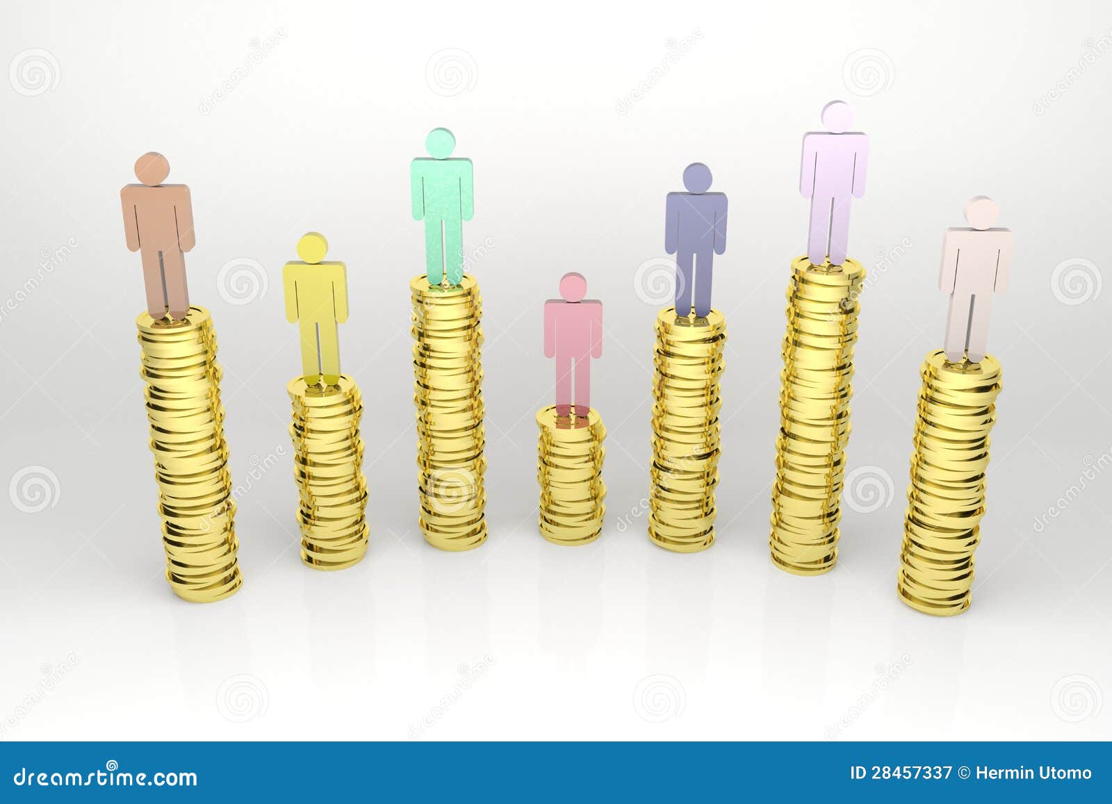 Financial Power stock illustration. Illustration of growth - 28457337