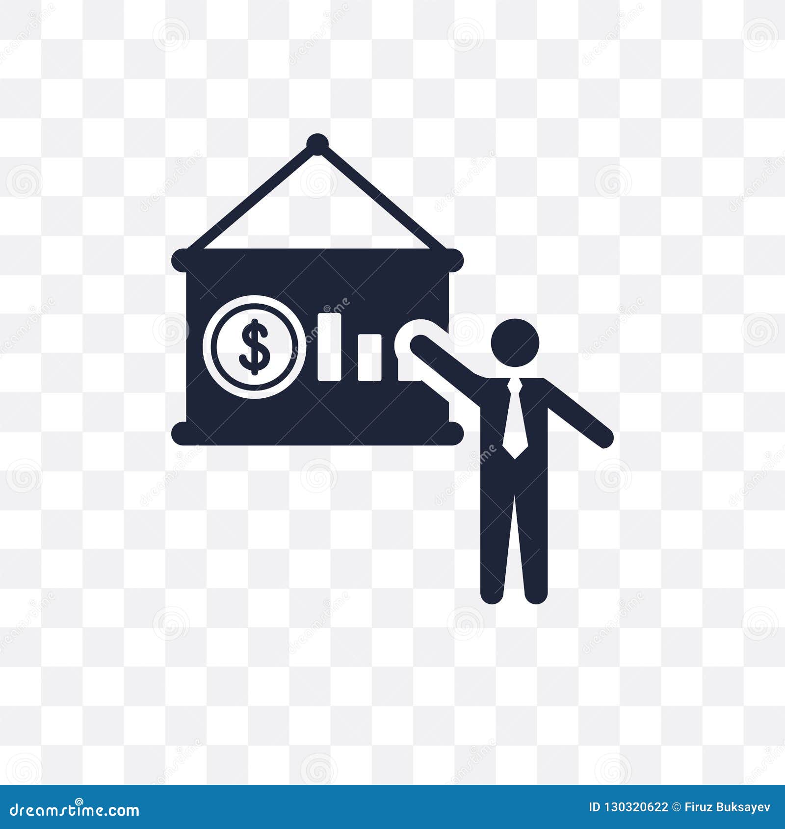 Financial Presentation Transparent Icon. Financial Presentation Stock ...