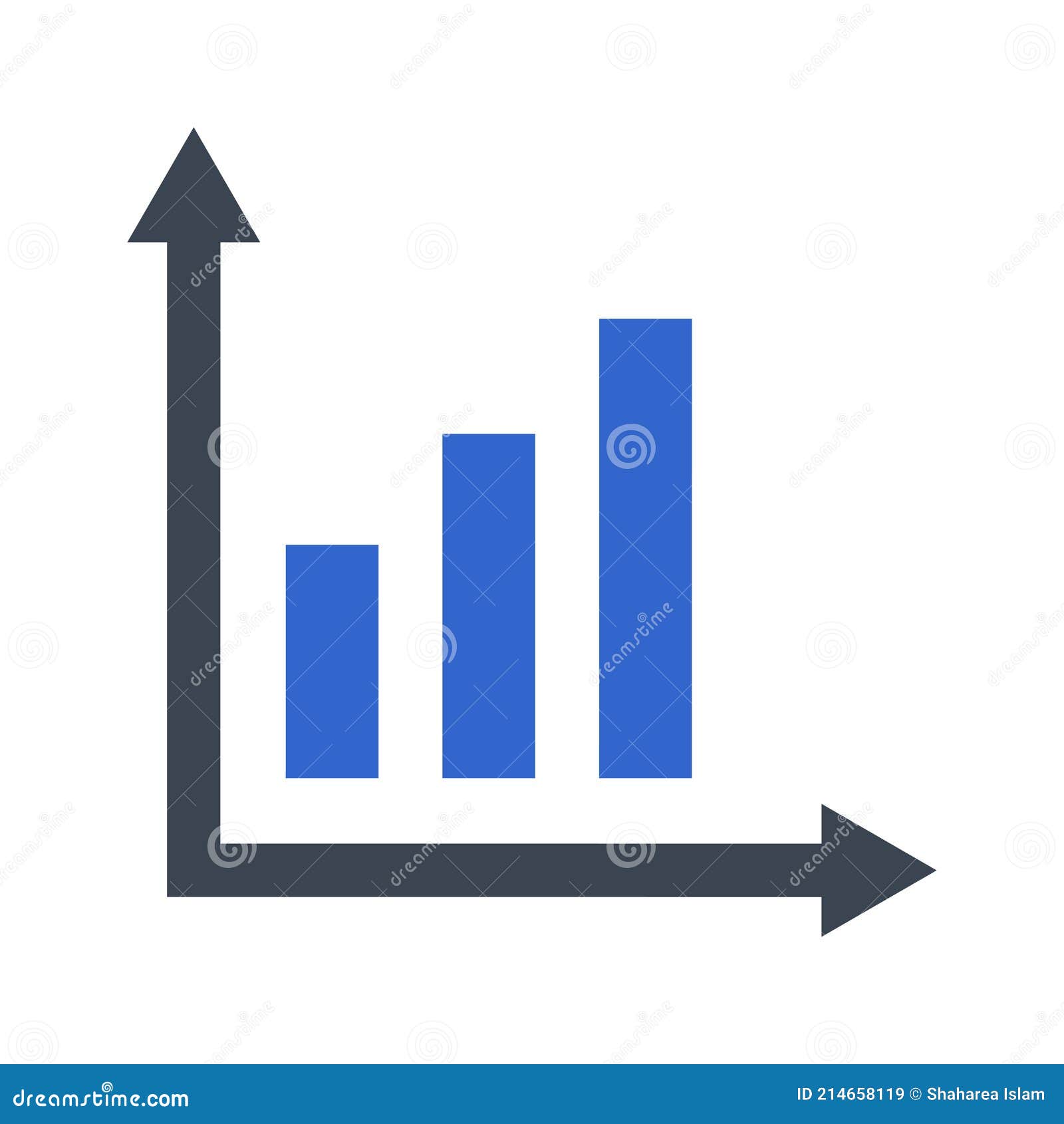 Financial Progress Report Icon Stock Vector - Illustration of vector ...