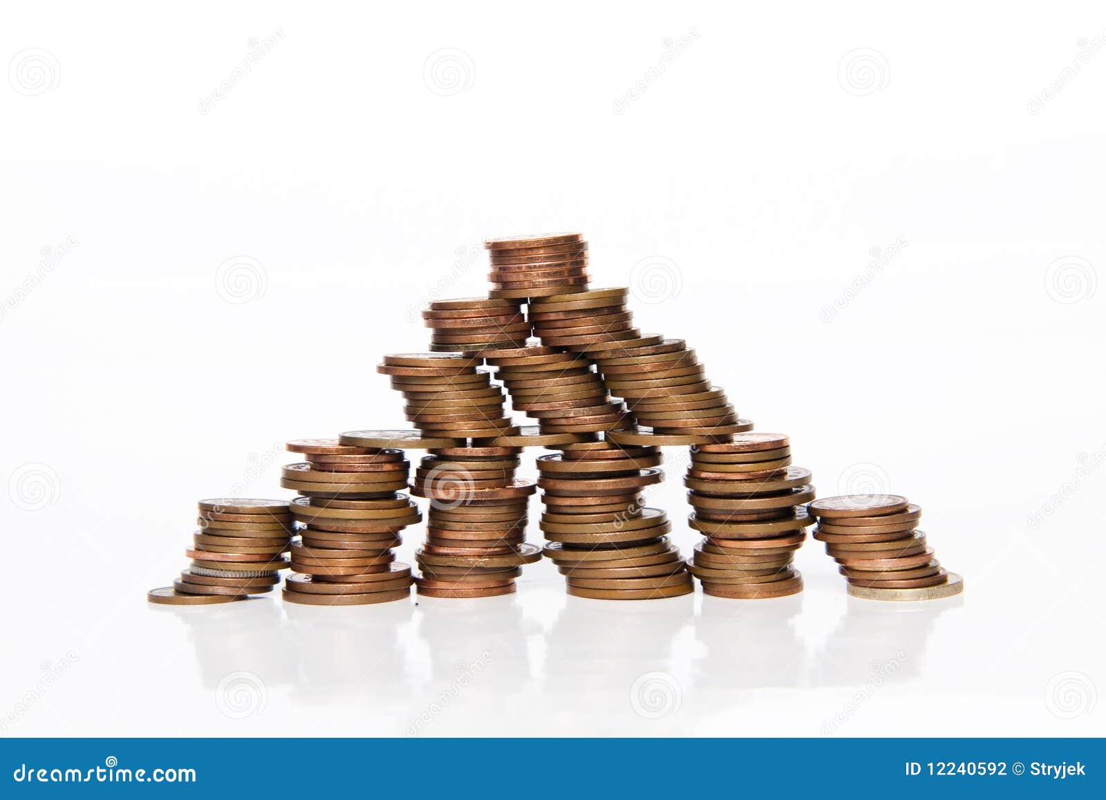 Financial pyramid stock photo. Image of earn, close, business - 12240592