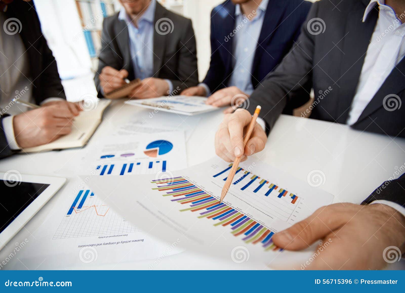 Financial report stock photo. Image of increase, consulting - 56715396