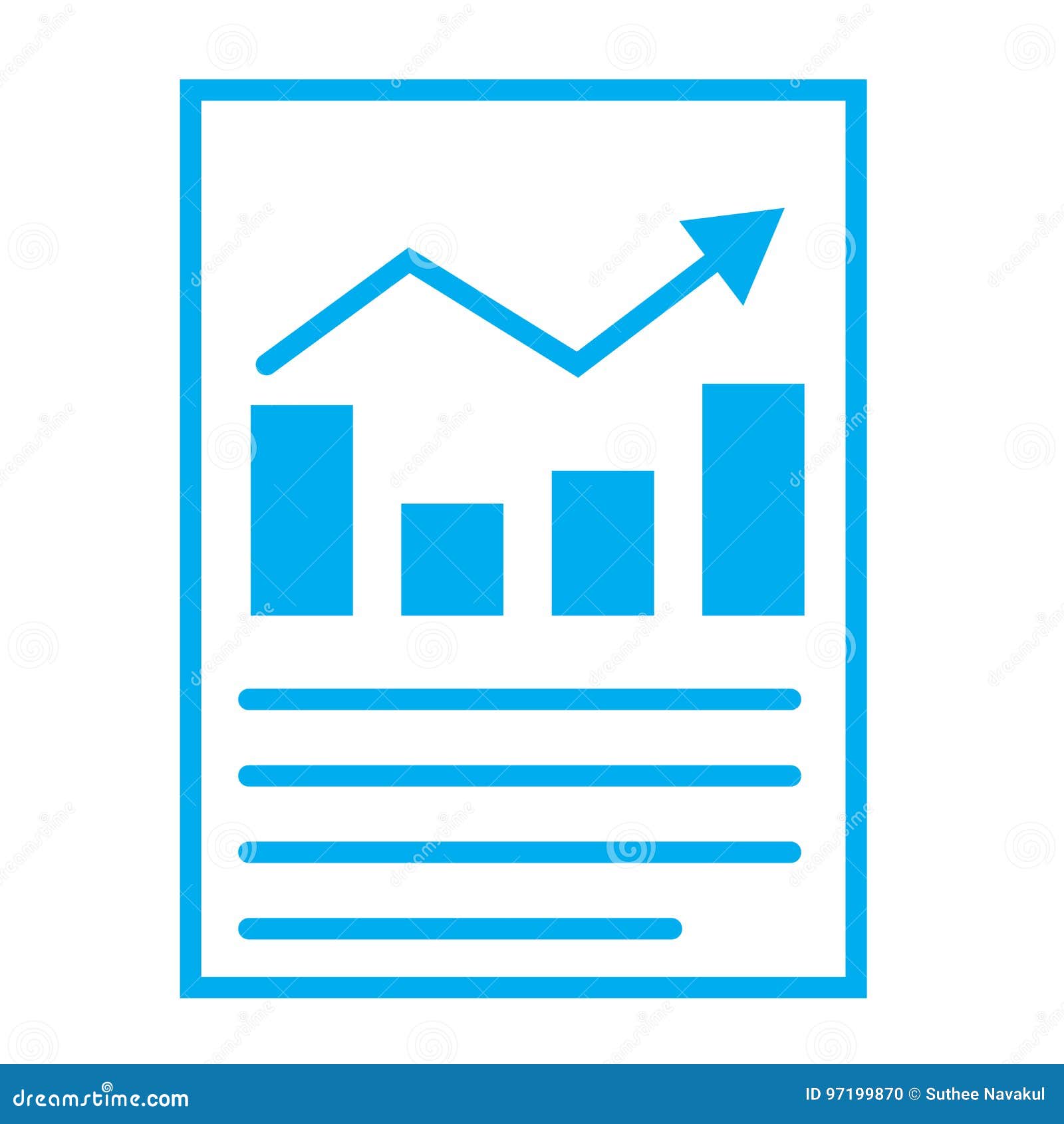 Quarterly Reports With Wolrld Map Infographic Cartoon Vector ...